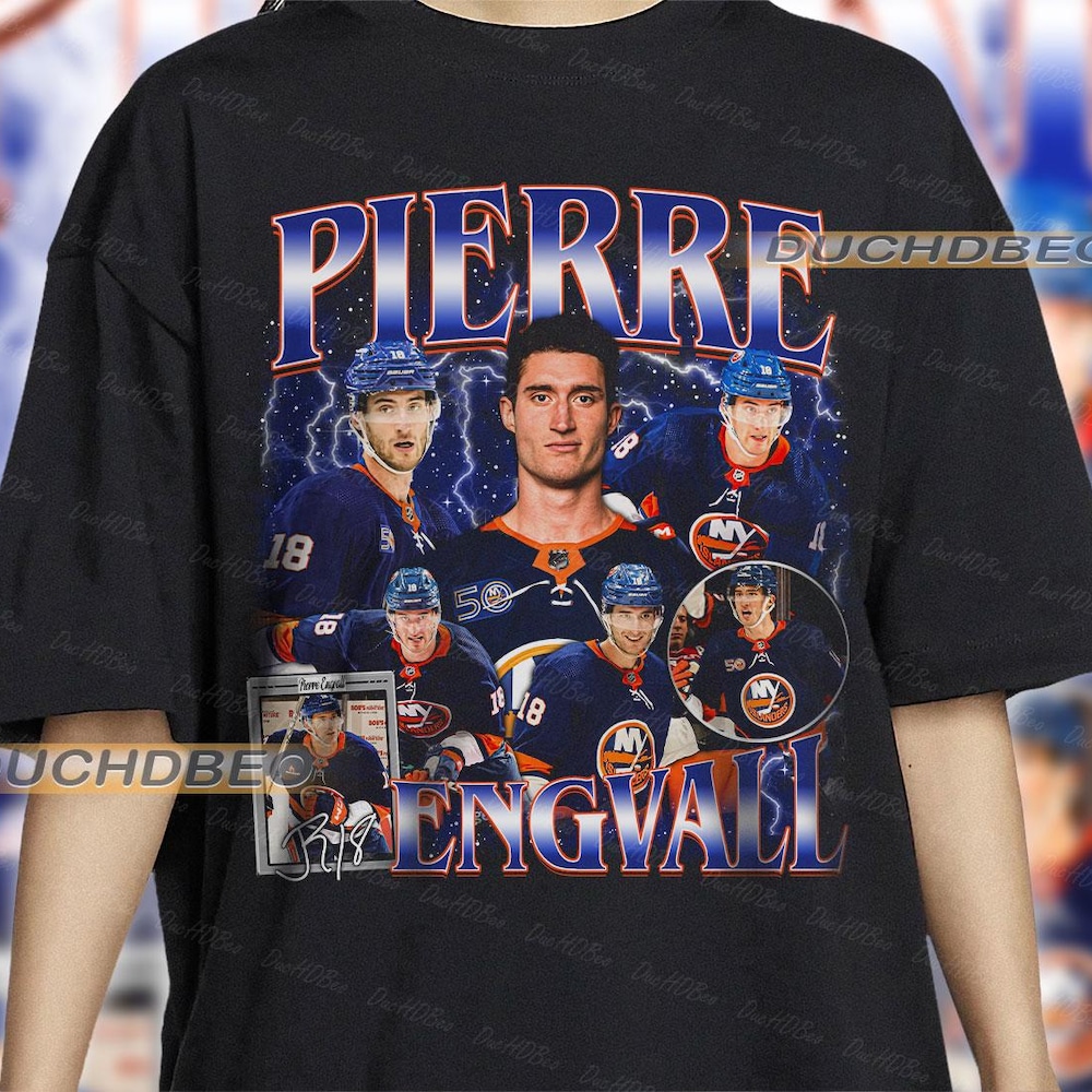 Limited Pierre Engvall Shirt Ice Hockey American Professional Hockey ...