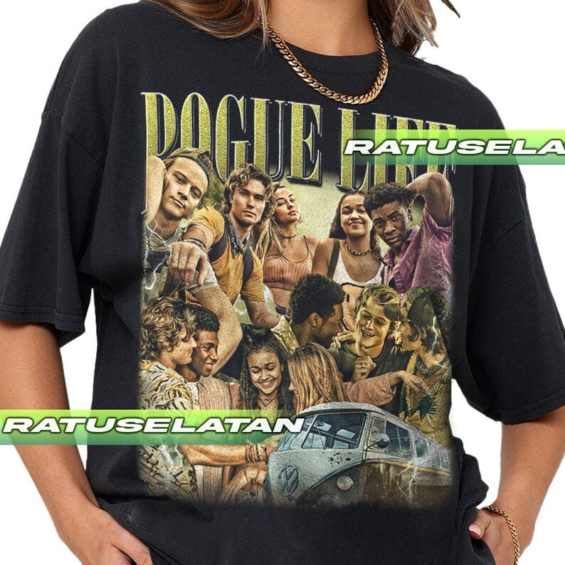 Limited Pogue Life Outer Banks Vintage T-Shirt, Gift For Women and Man Unisex T-Shirt - Walmart.com