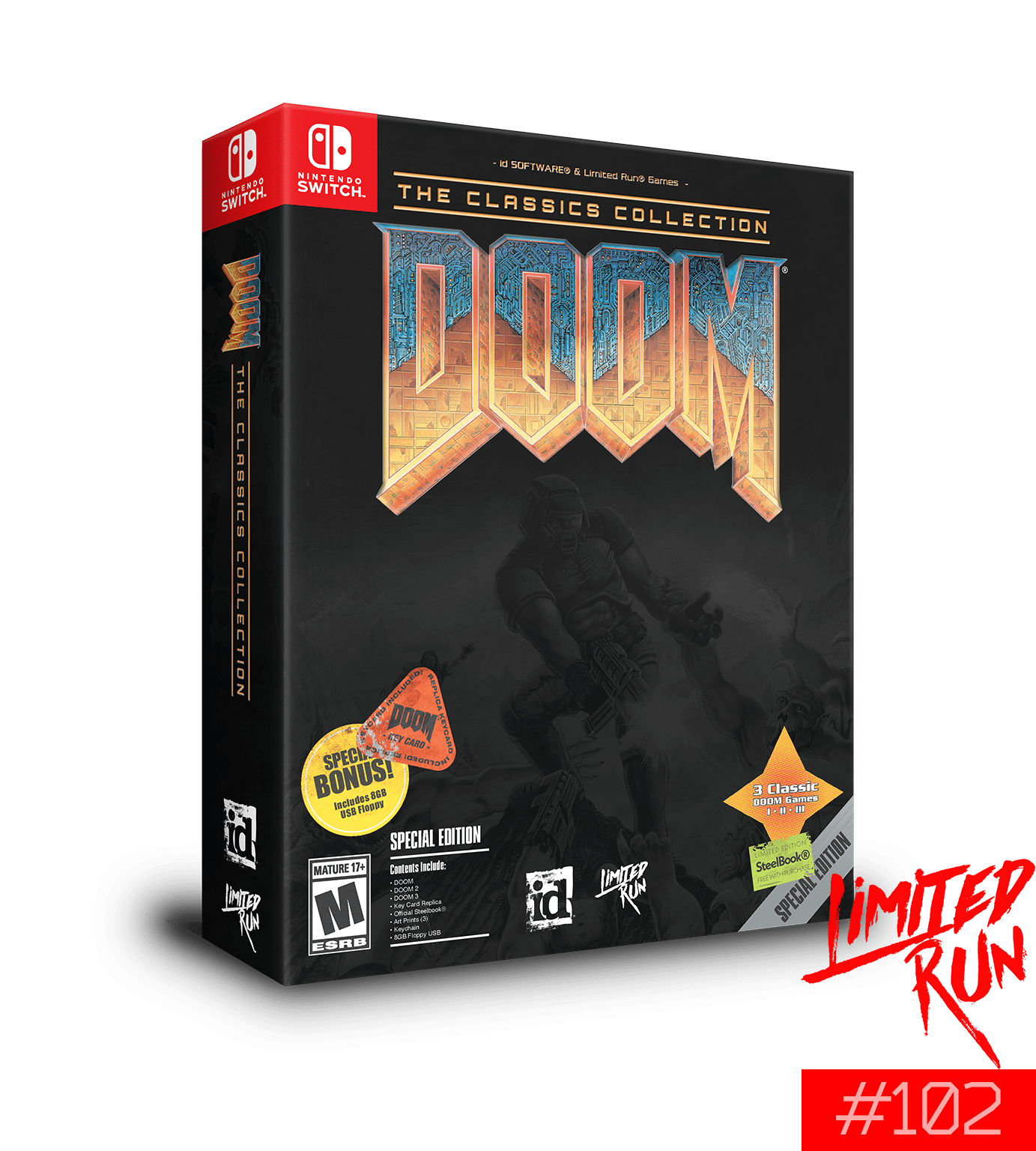 Limited Run Doom The Classics Collection Special Edition Nintendo ...
