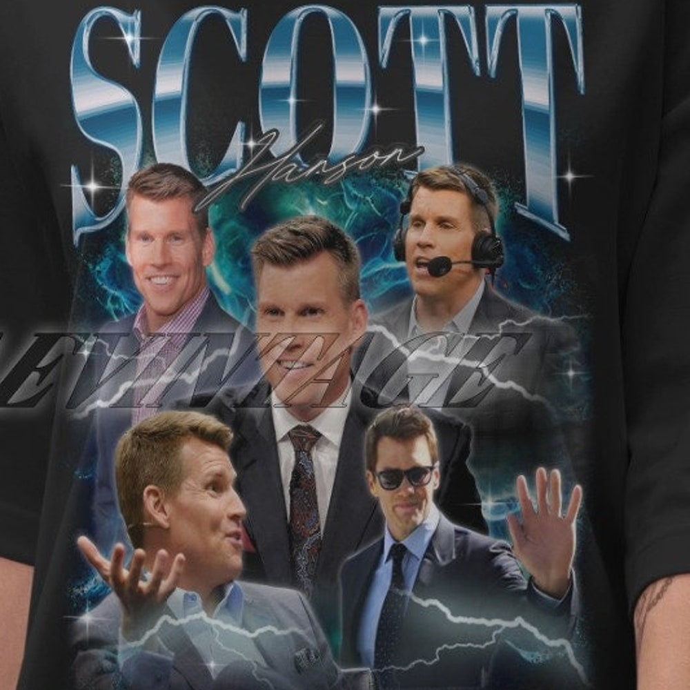 Limited Scott Hanson Vintage T-Shirt, Scott Hanson Fan Tees, Scott ...