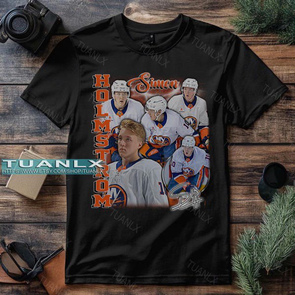 Limited Simon Holmstrom Shirt Ice Hockey American Professional Hockey ...
