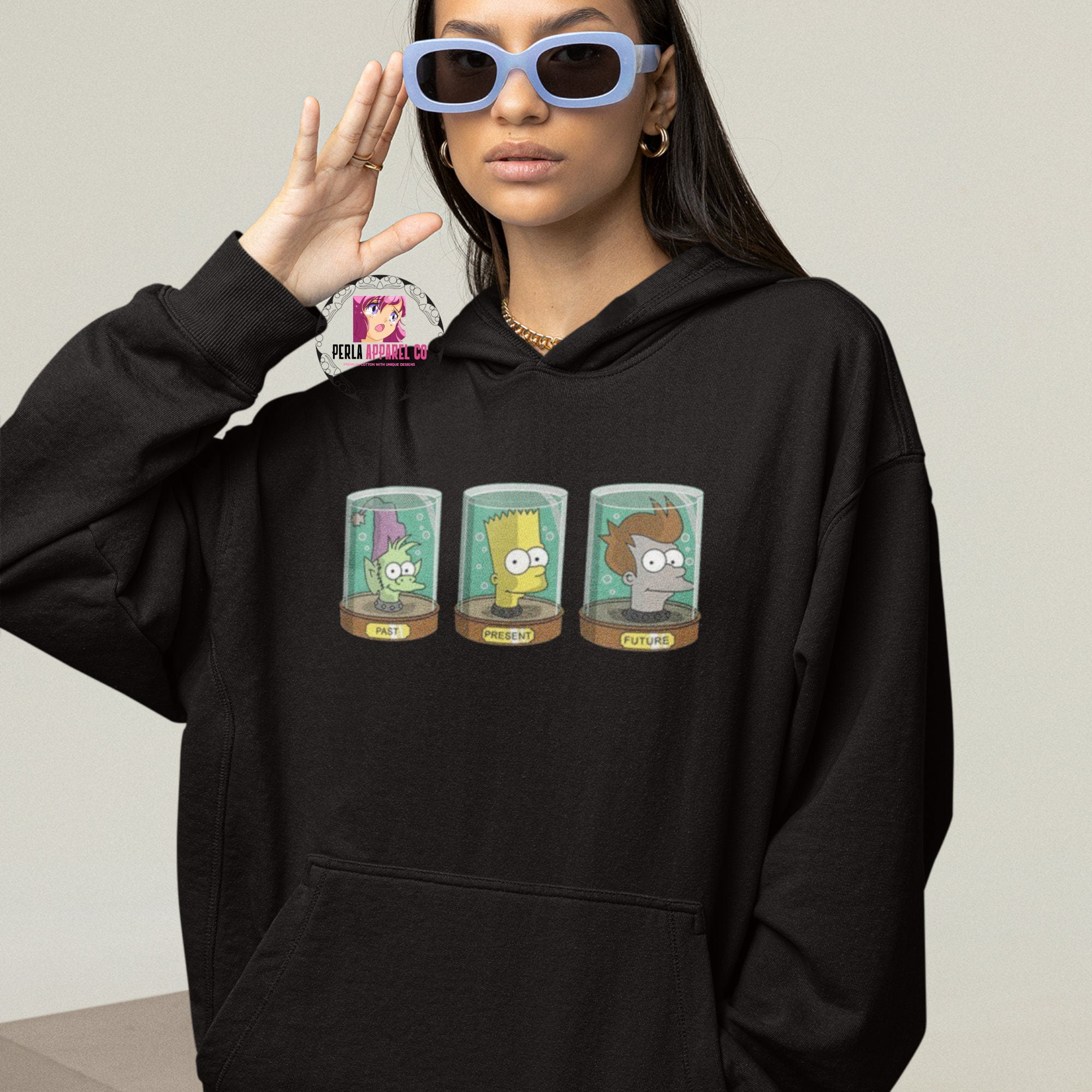 Limited Simpsons Hoodie -Futurama Hoodie -Disenchantment Hoodie - Elfo ...