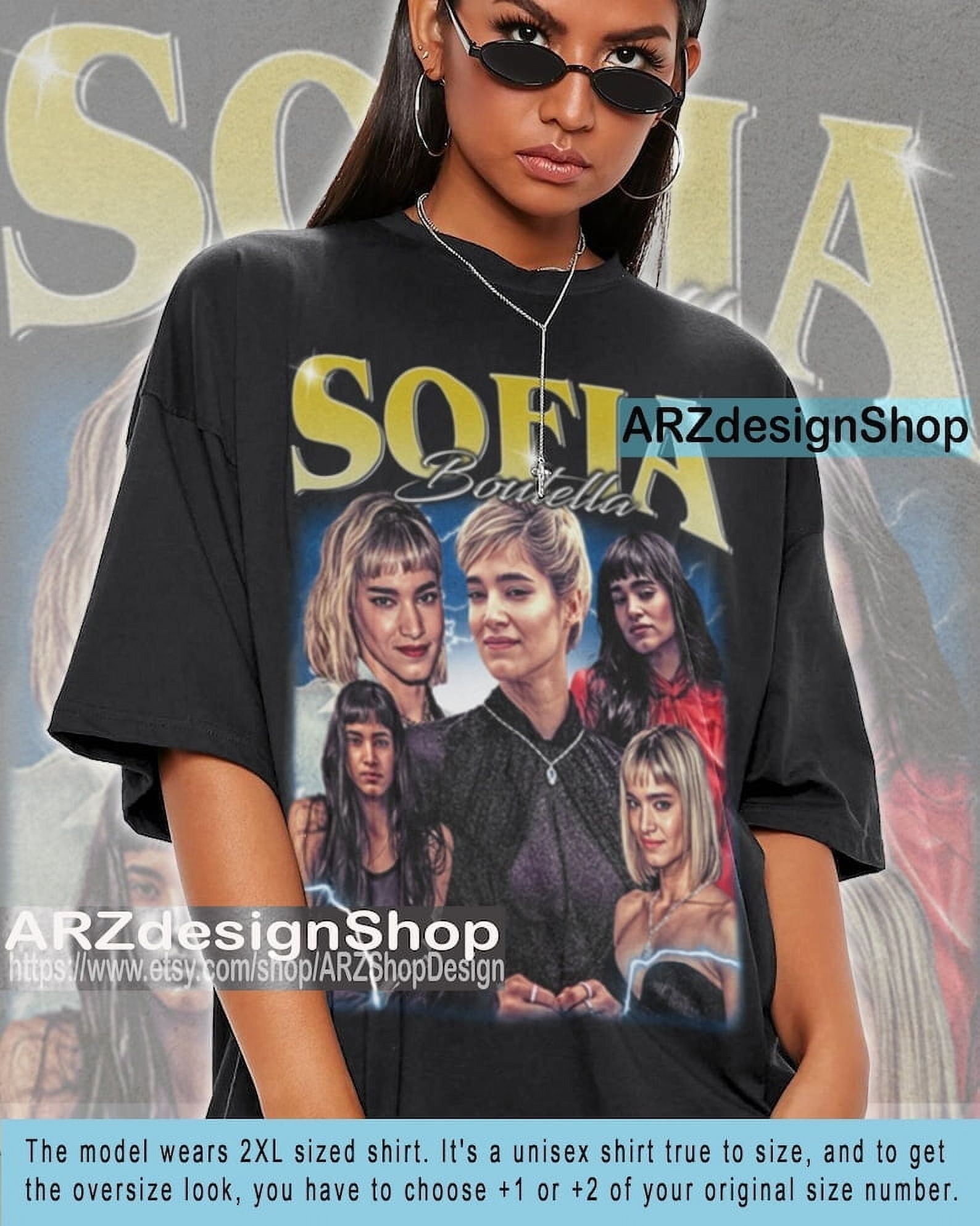 Limited Sofia Boutella Shirt - Walmart.com