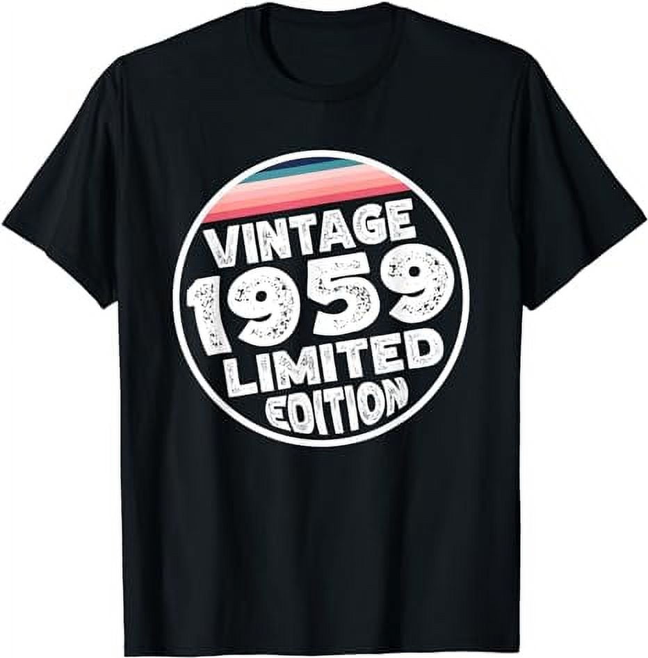 Limited Special Edition Vintage Since Born in 1959 T-Shirt - Walmart.com