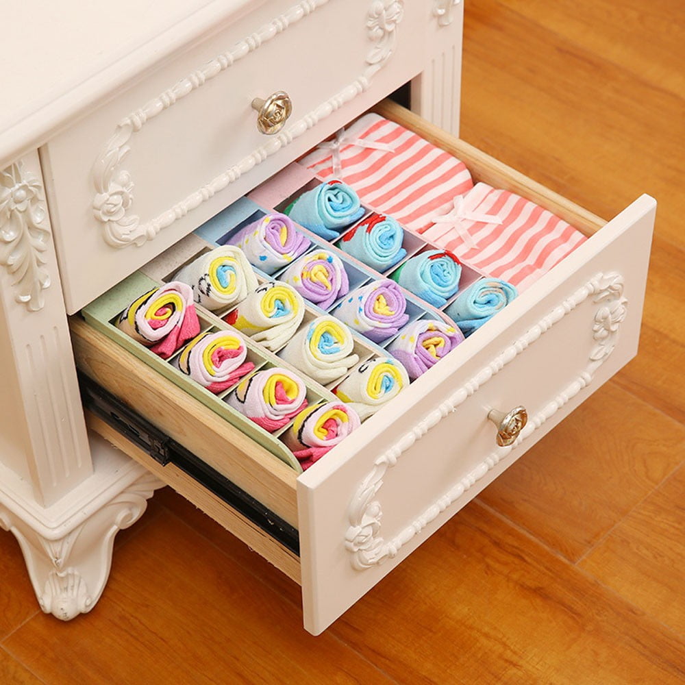 Limited Stock, 4-Compartment Storage Box, Cosmetic and Underwear ...