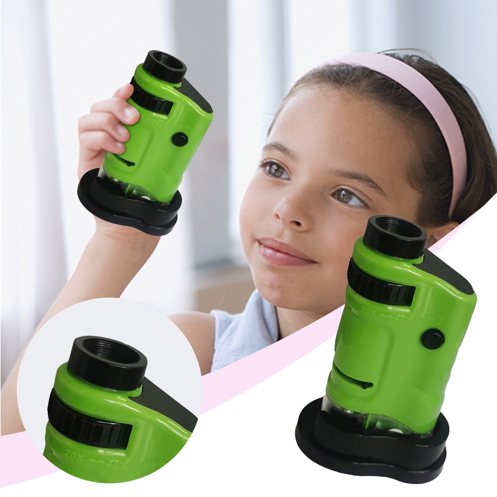 Limited Stock Alert, 40X40 Magnification Microscope, Glass Slides, LED ...