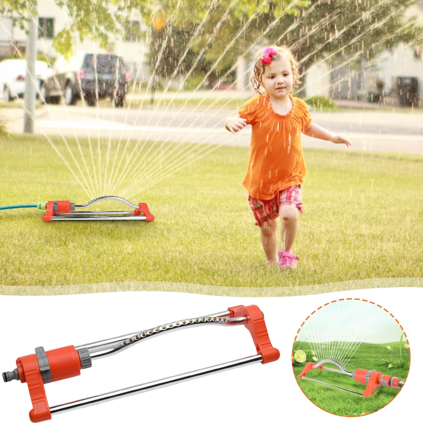 Limited Stock, Copper Hole Vibration Sprinkler, Wide Range Watering, 17 ...