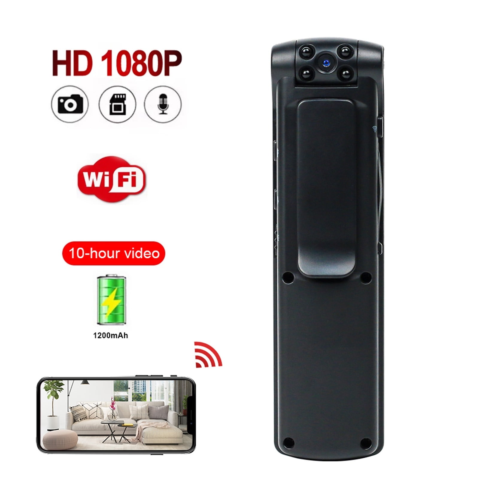 Limited Stock, Full HD 1080P WiFi Mini Camera, Infrared Night Vision ...