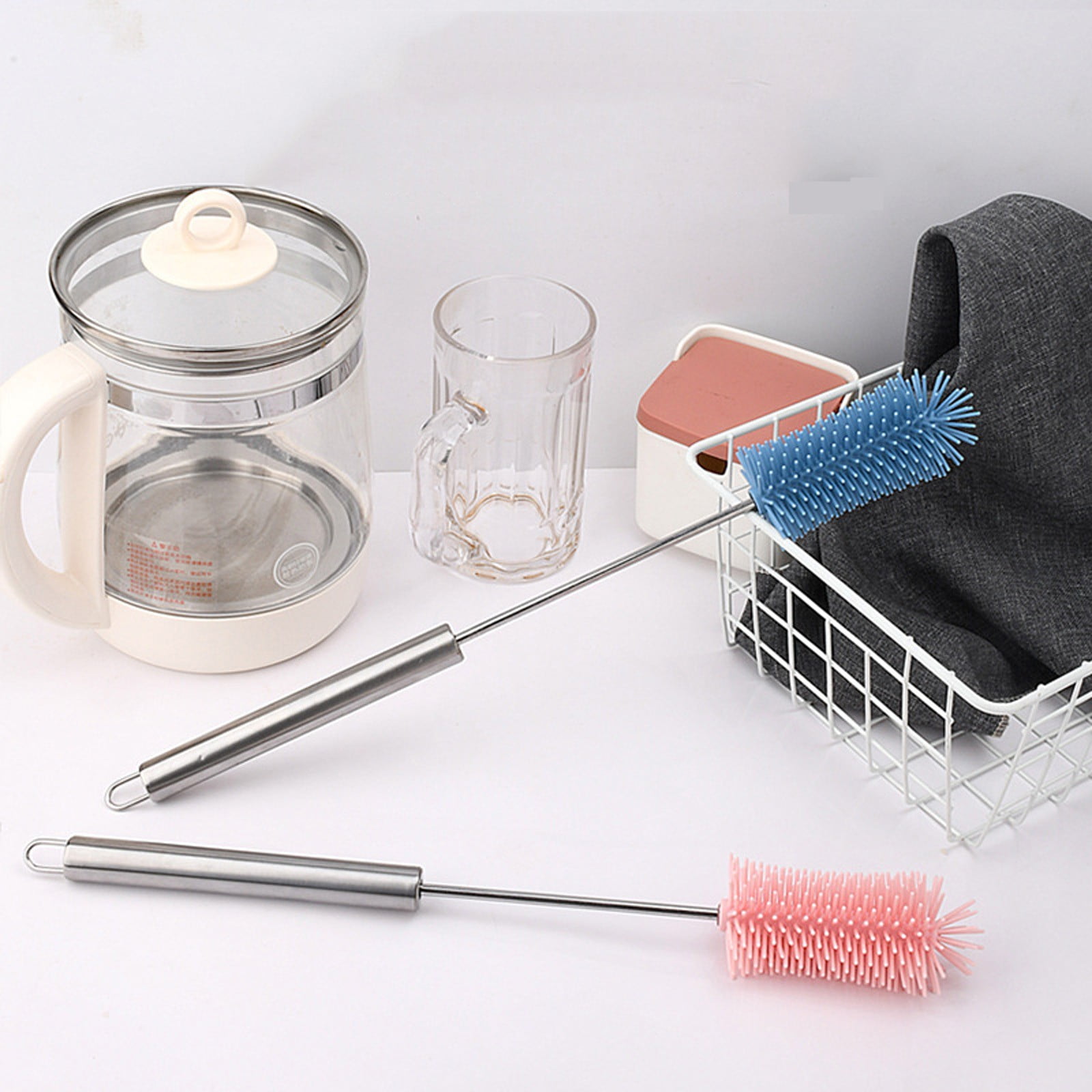 Limited Stock, Semi - Automatic Silicones Cleaning Brush, Efficient for ...