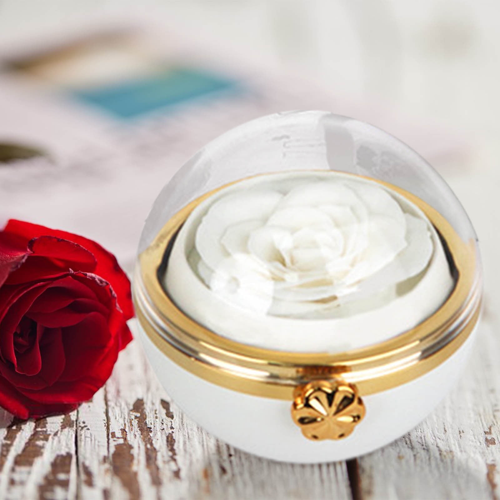 Limited Stock,Spinning Rose Gift Box,Valentine's Day Proposal Jewelry ...