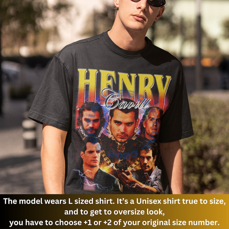Limited Super Fresh Henry Cavill Shirt, Homage Henry Cavill 90s Tshirt ...