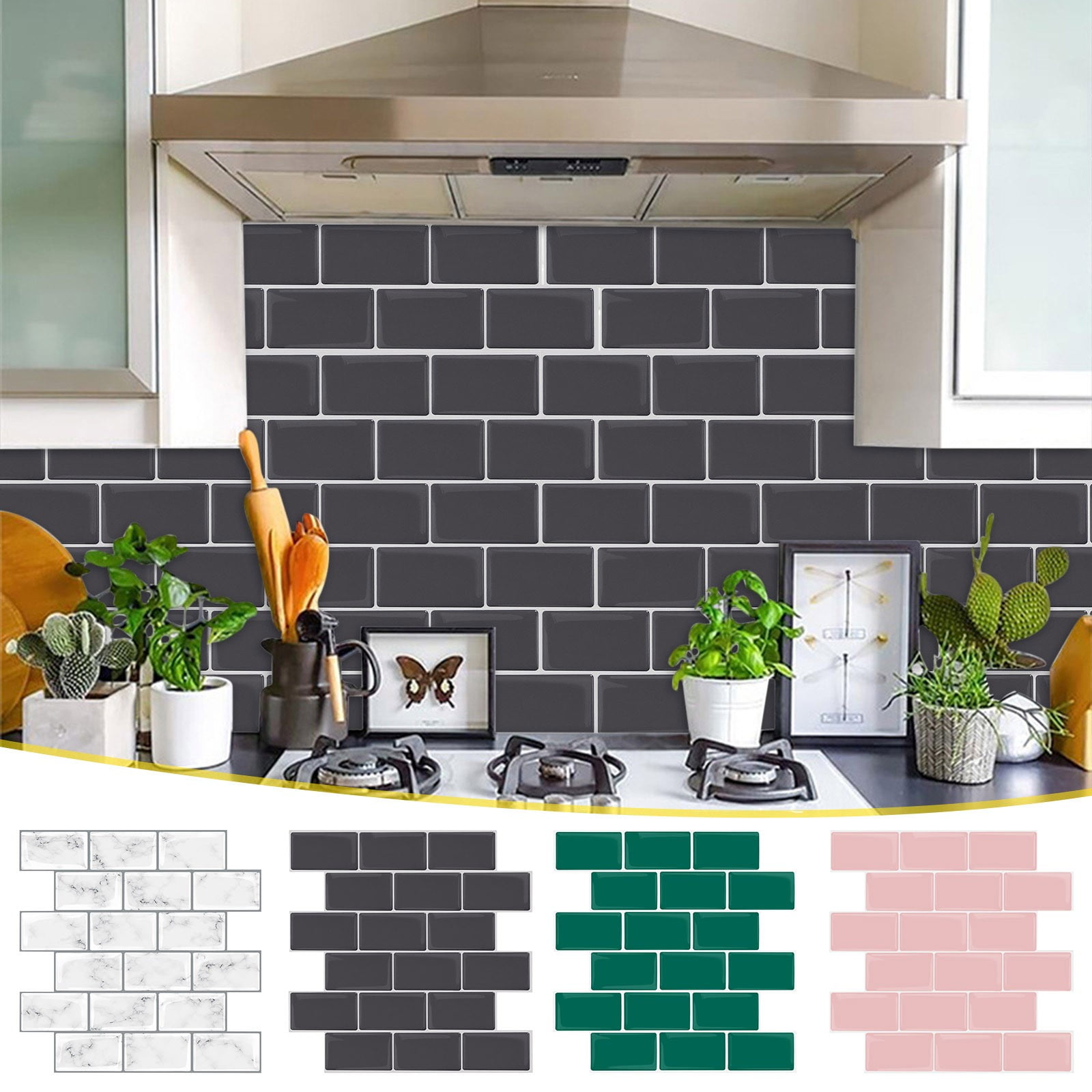 Limited Time Deal, 3d Self-adhesive Wall Stickers, Waterproof ...