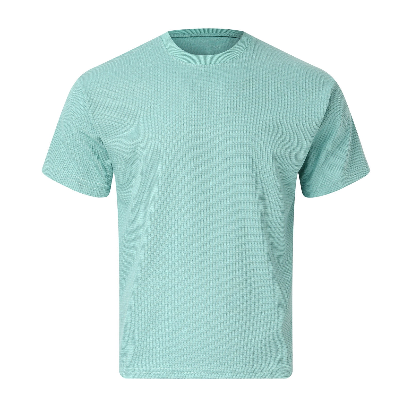 Limited Time Deal! Beshee Shirts for Men, Mens Summer Solid Color ...