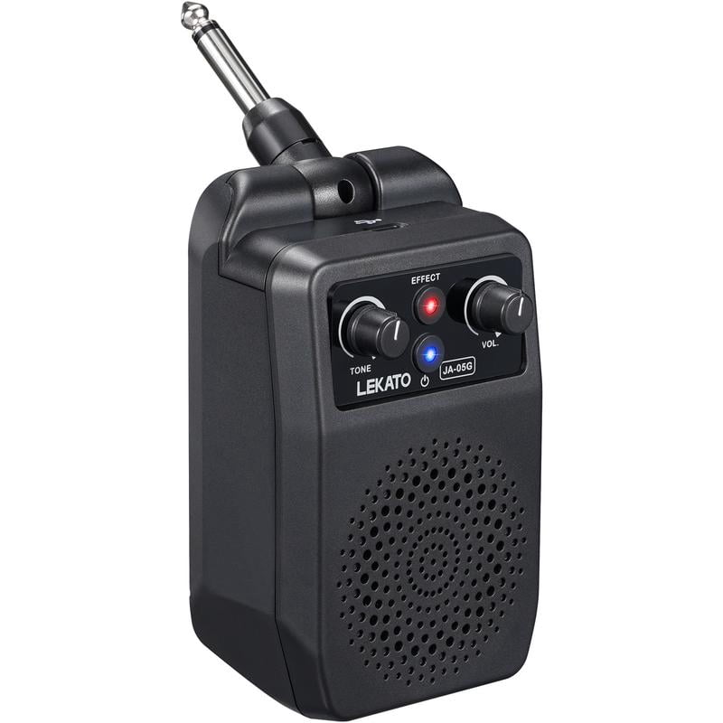 [Limited Time Deal] LEKATO Portable Bluetooth Guitar Amp, 5W/10W Mini ...