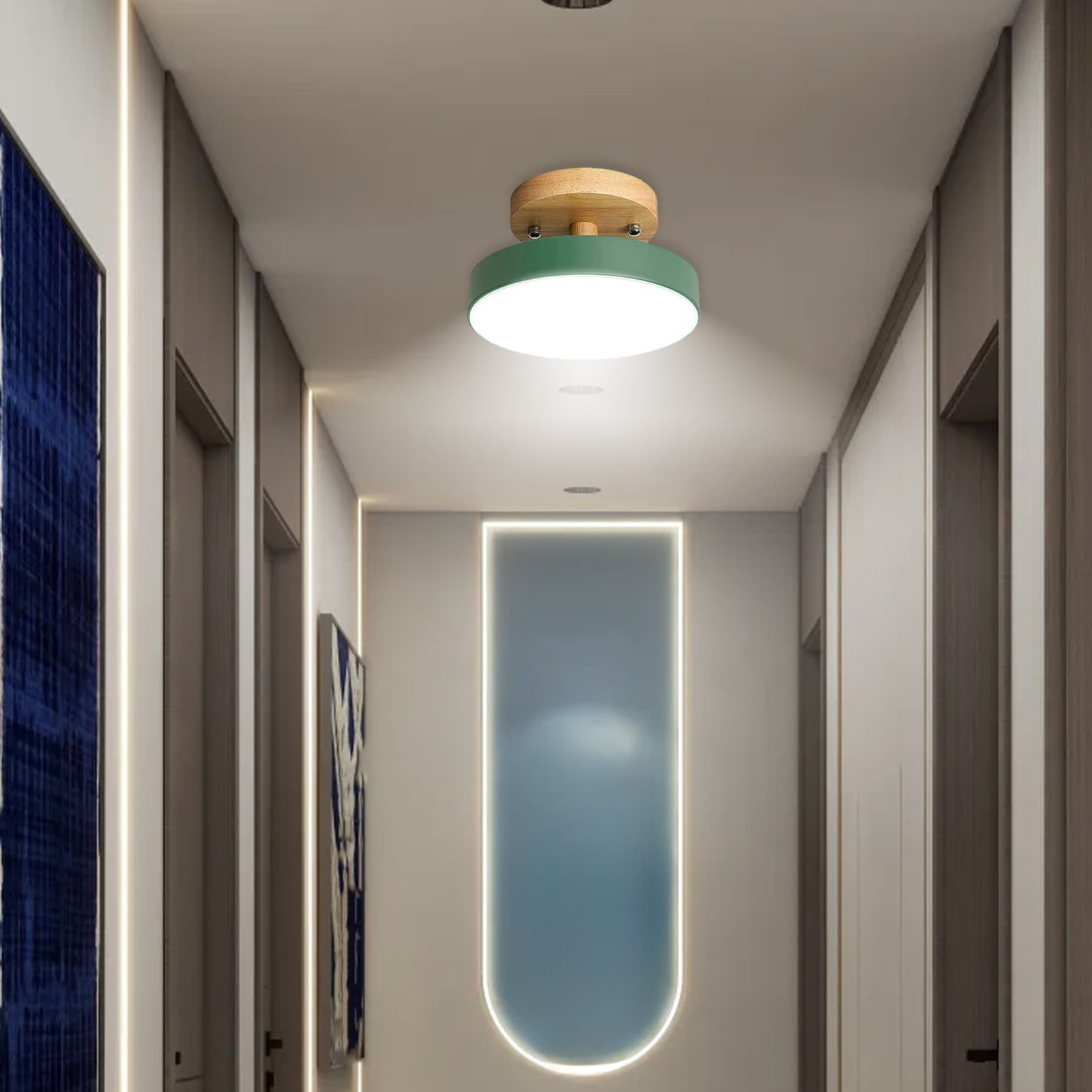 Limited Time Deal karymi Corridor Lights Hallway Lights Personalized ...