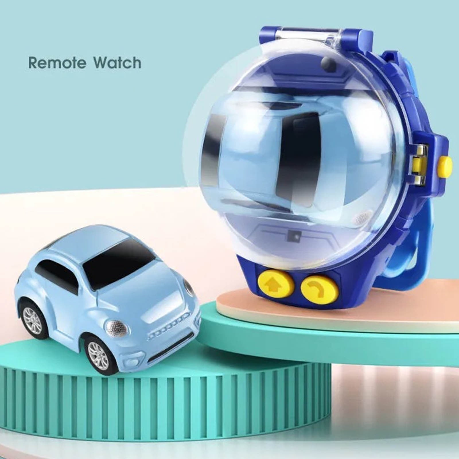 Limited Time Deal karymi Remote Control Watch Car Toy 2.4GHz 2022 Wrist ...
