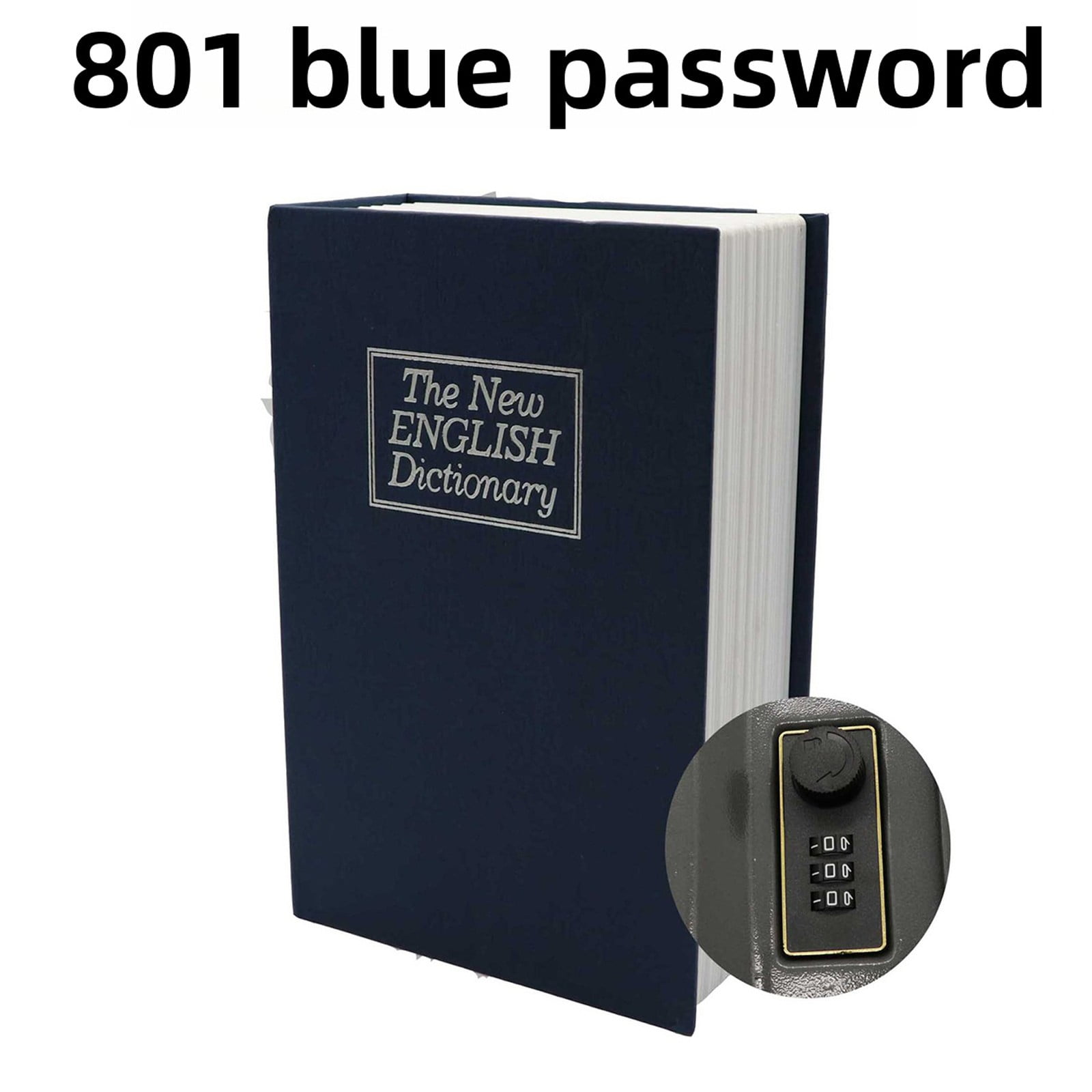 Limited Time Deals! Lssam Secret Safe Book Box with Hidden Key Lock ...