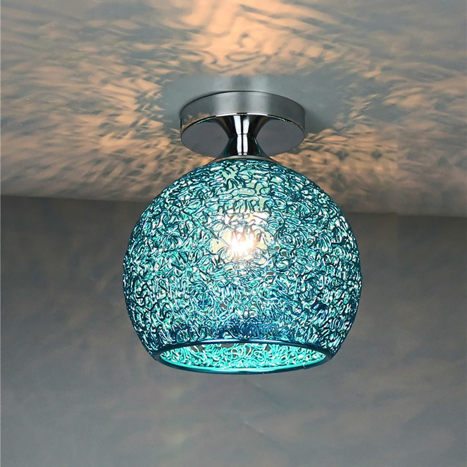 Limited Time Deals! MASLVO Foyer Lighting Fixtures,Ceiling Art,Semi ...