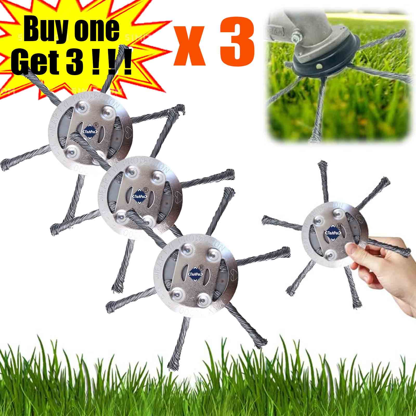 Limited Time Offer! 6-Inch Steel Wire Grass Trimmer Head – 2025 New ...