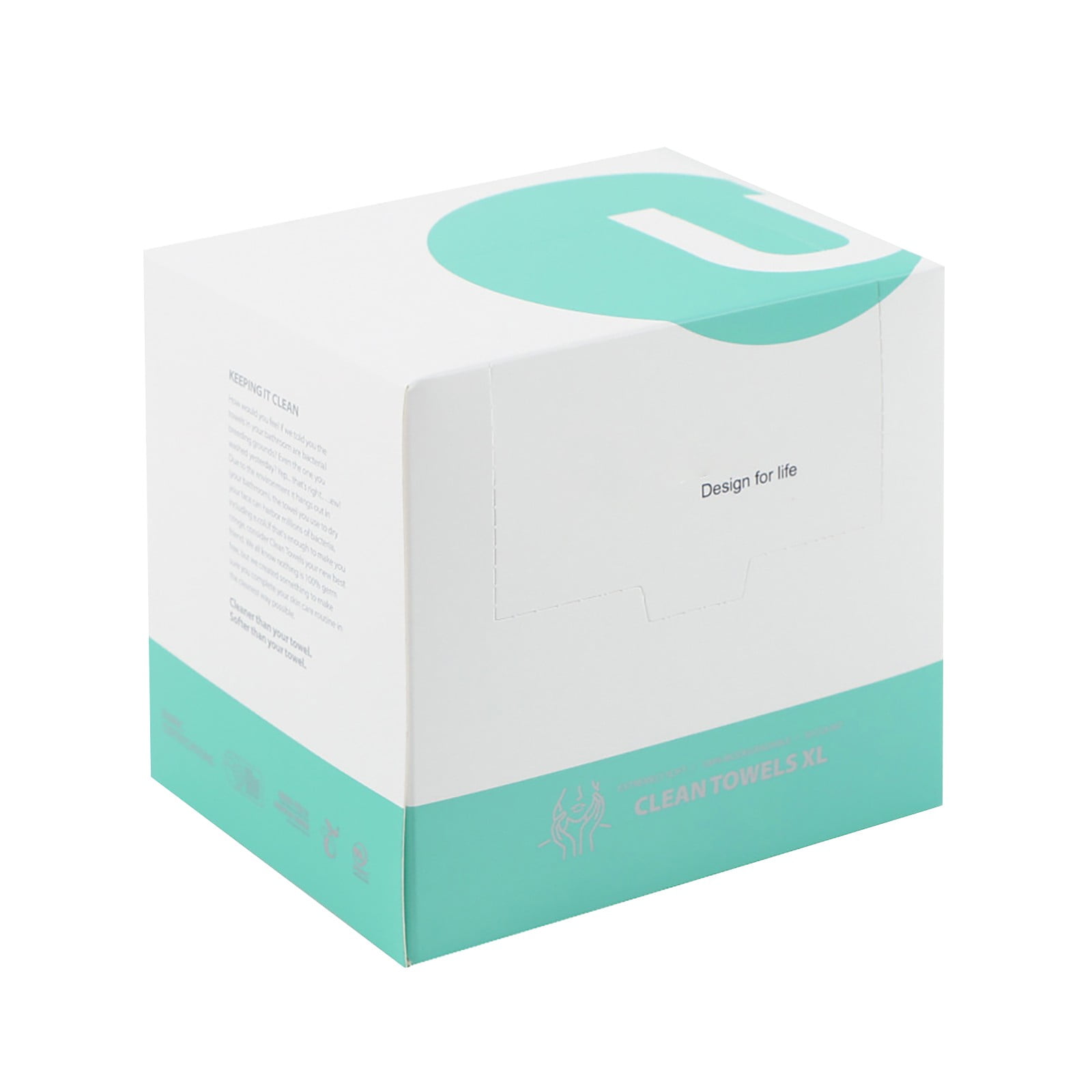 Limited Time Offer! Face Towels Disposable Face Towelette Biodegradable ...