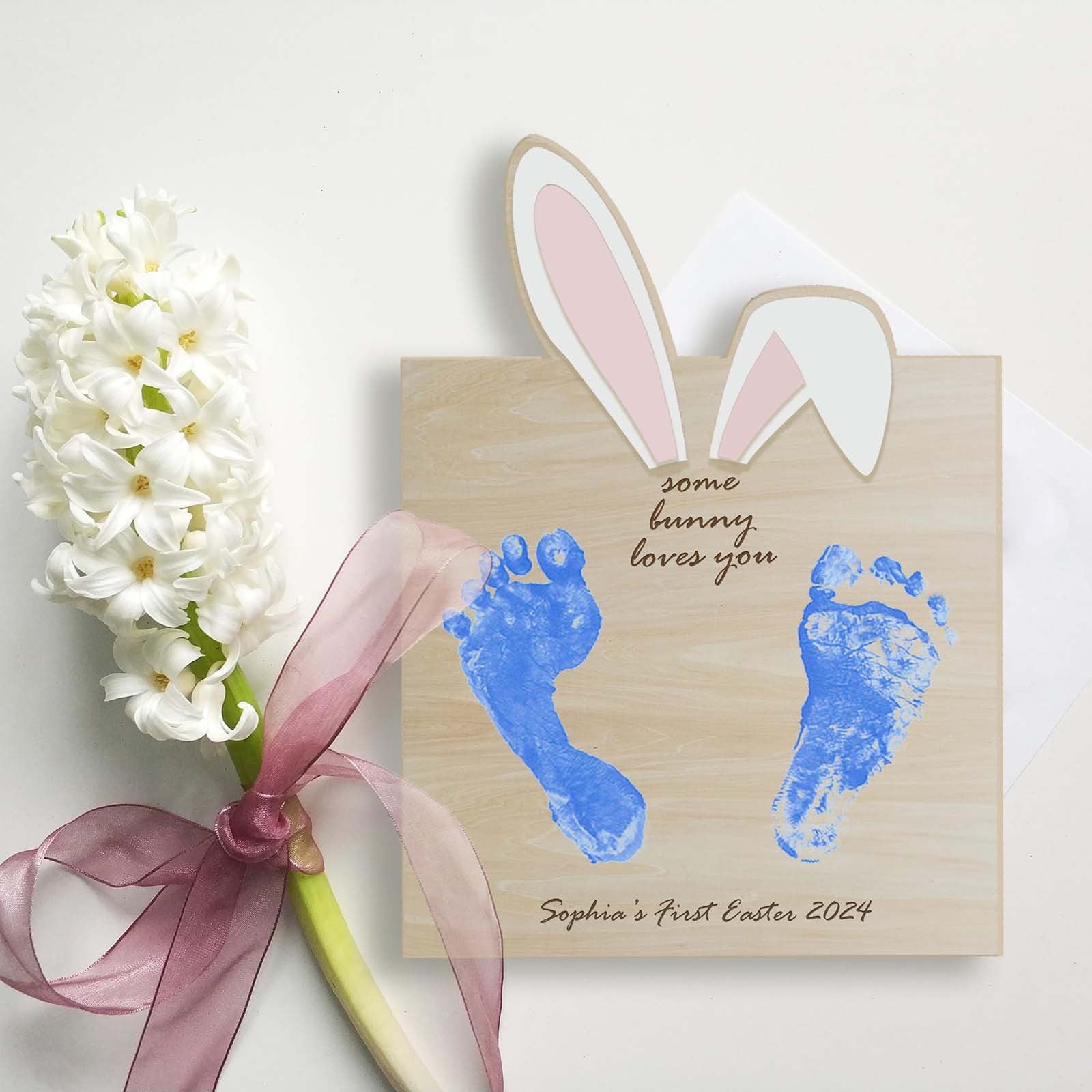Limited Time Offer! Lssam Baby Footprint Kit,Baby Keepsake,Custom Baby ...