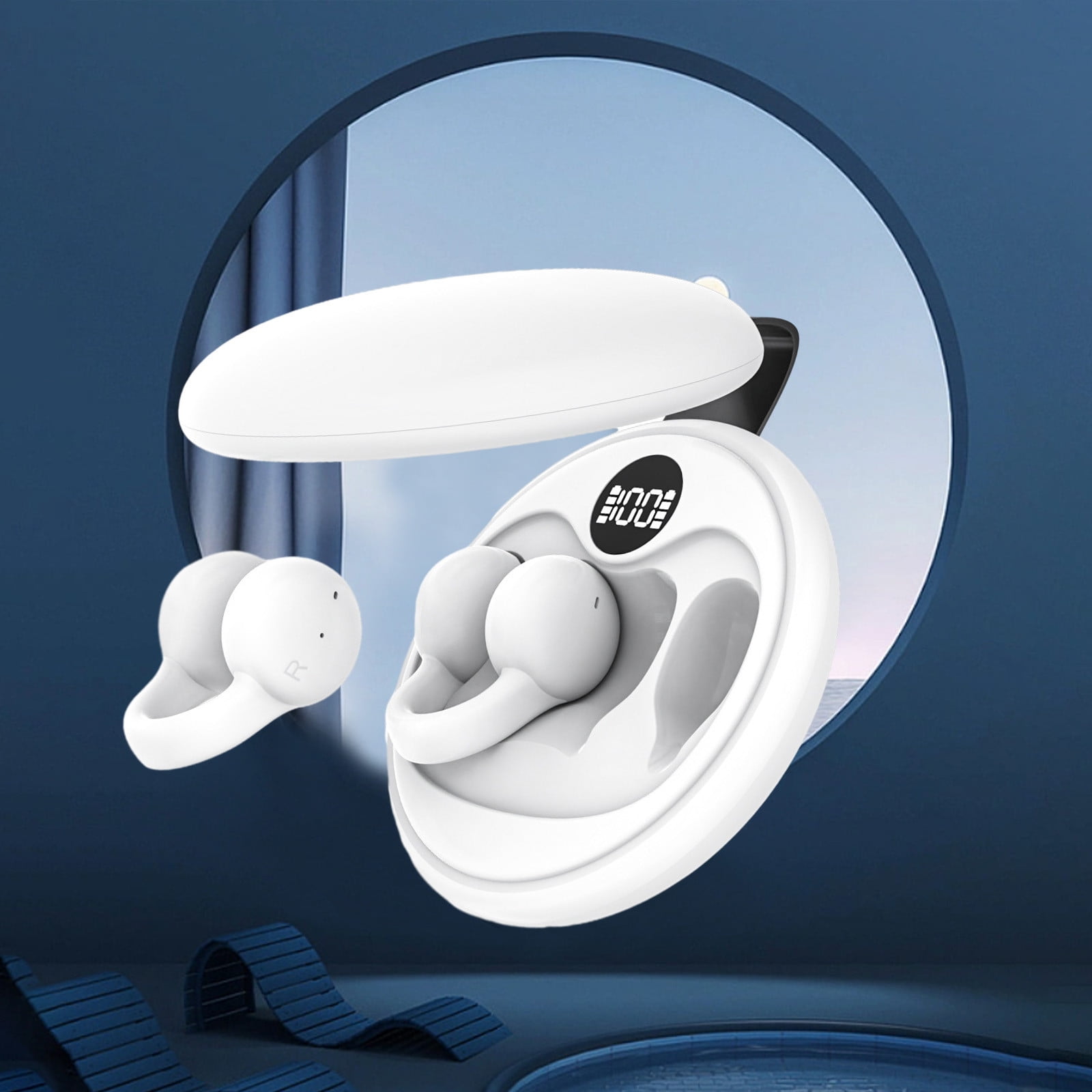 Limited Time Offer Nrmrqz Bluetooth Earphones 5.3, Mechanical Wind In ...