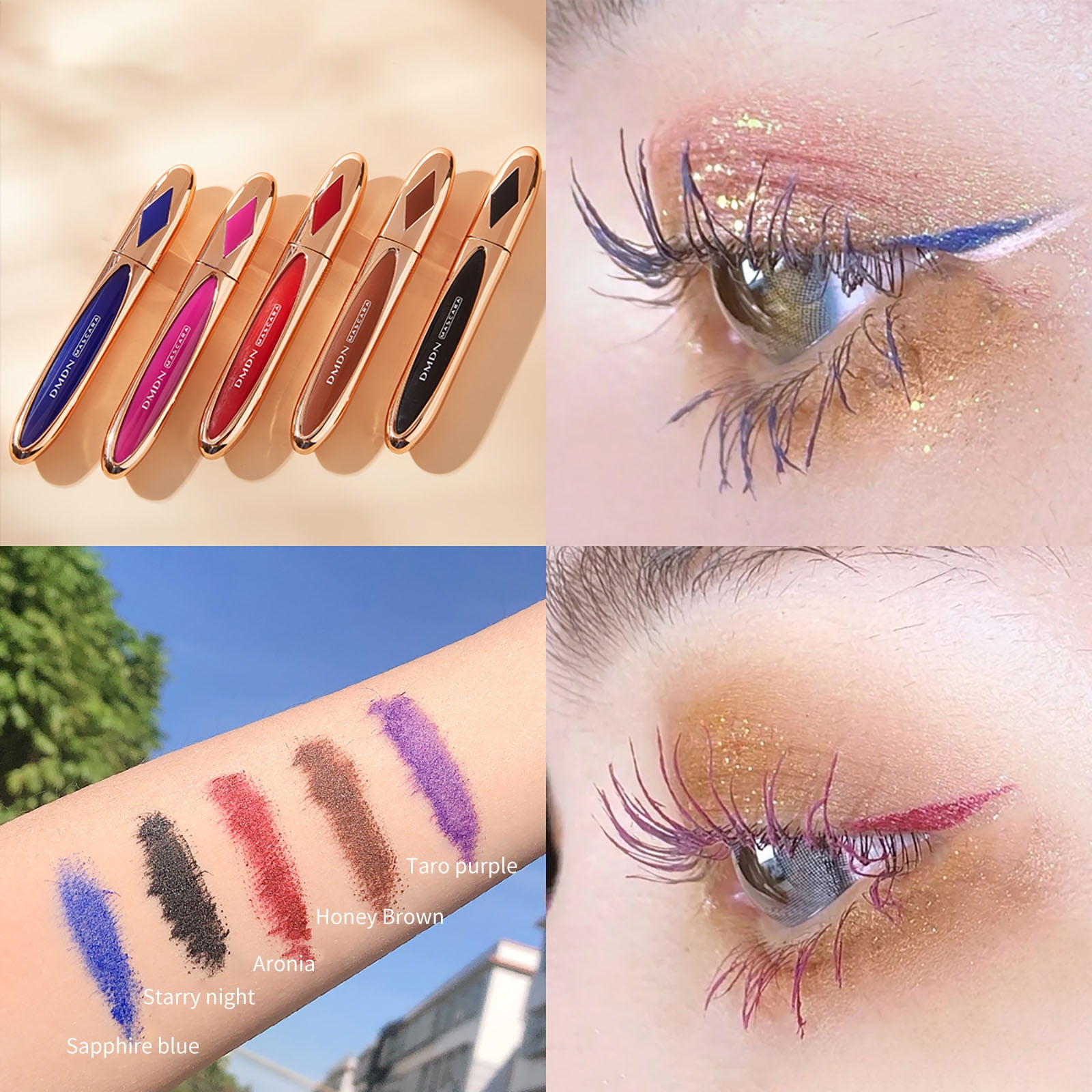 Limited Time Offer, Topliu Long Curling Mascara, Thick Lash Volume, Smudge-Proof Formula, Black ...