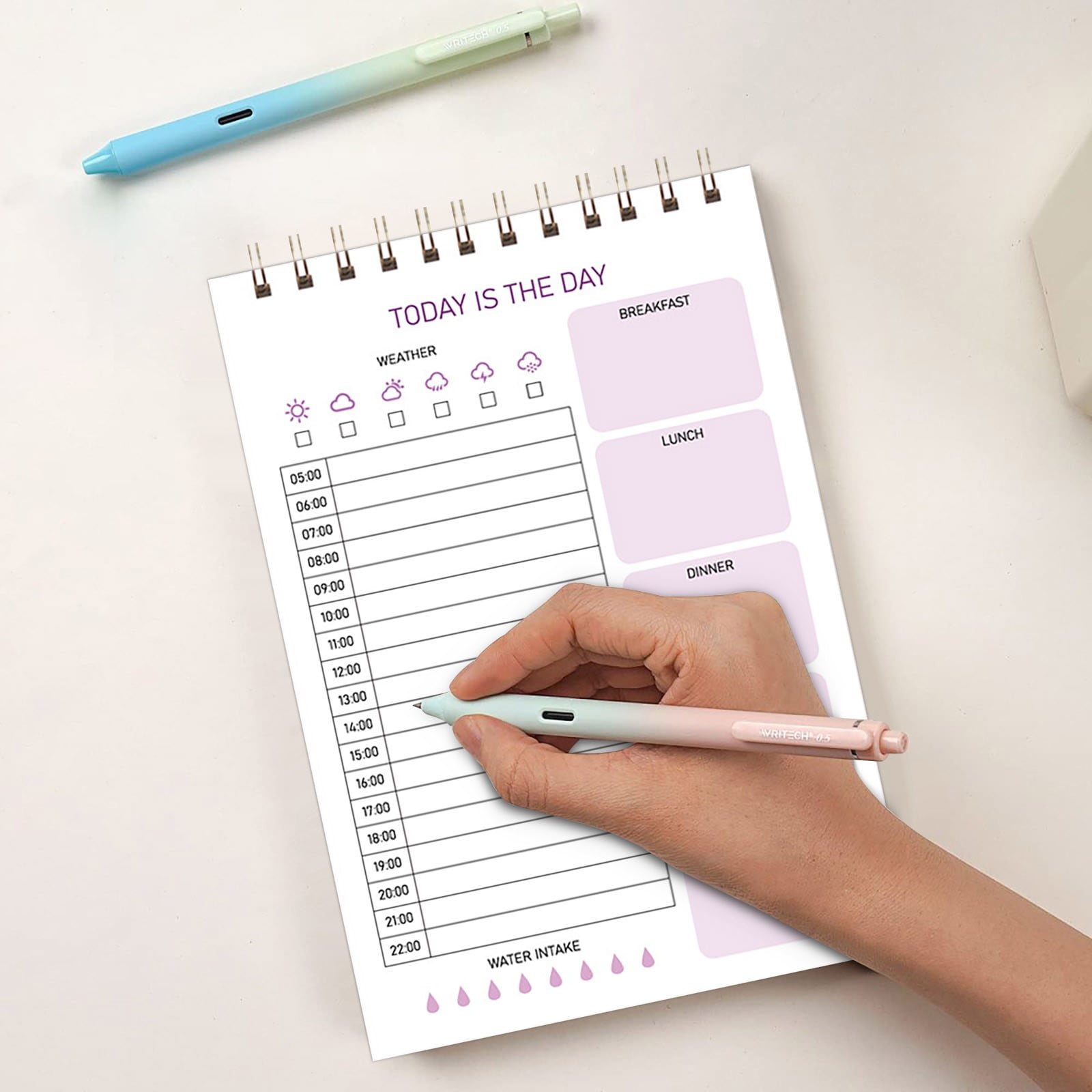 Limited Time Offer, Topliu Plan Notebook Daily Plans Student Vocabulary ...