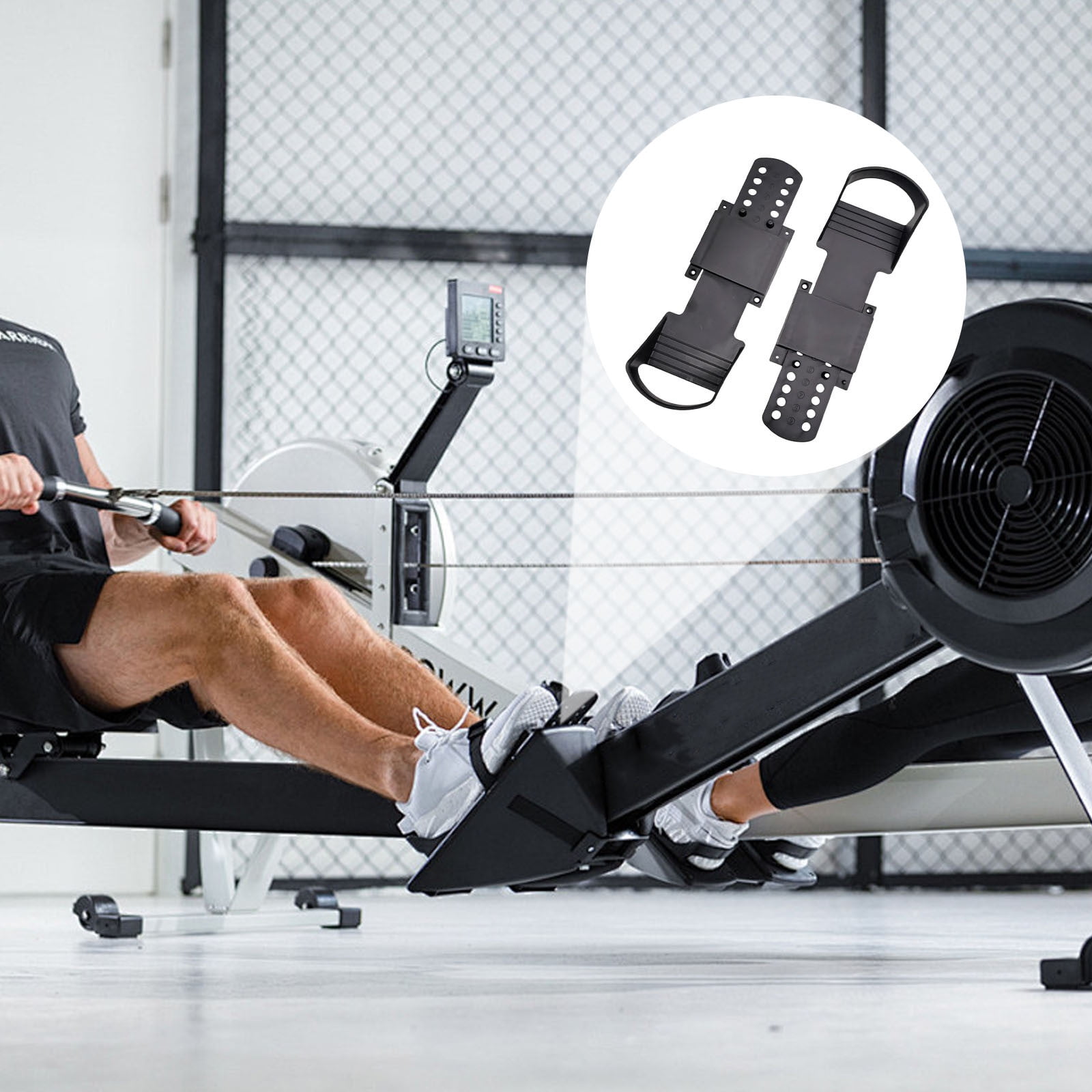 Limited Time Offer, Topliu Rowing Machine Foot Pedal Accessories Fixed ...