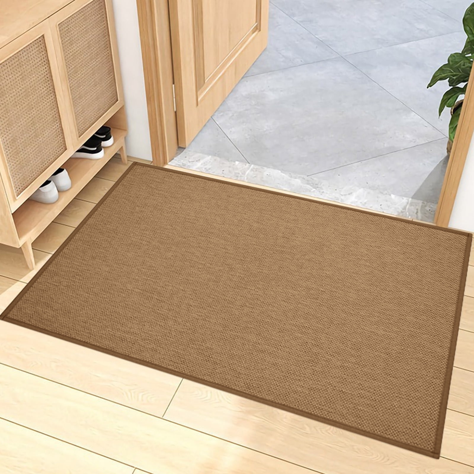 Limited Time Offer, Topliu Solid Color Door Mat, Entrance Absorbent ...