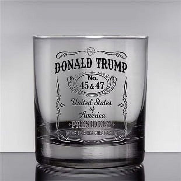Limited Time Offer! Whiskey Glasses,Trump Whiskey Glass,Trump Glassware ...