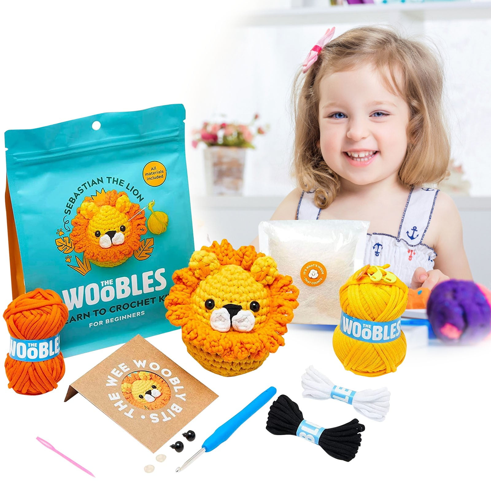 Limited Time Offer! Woobles Crochet Kit,The Woobles Crochet Kit ...