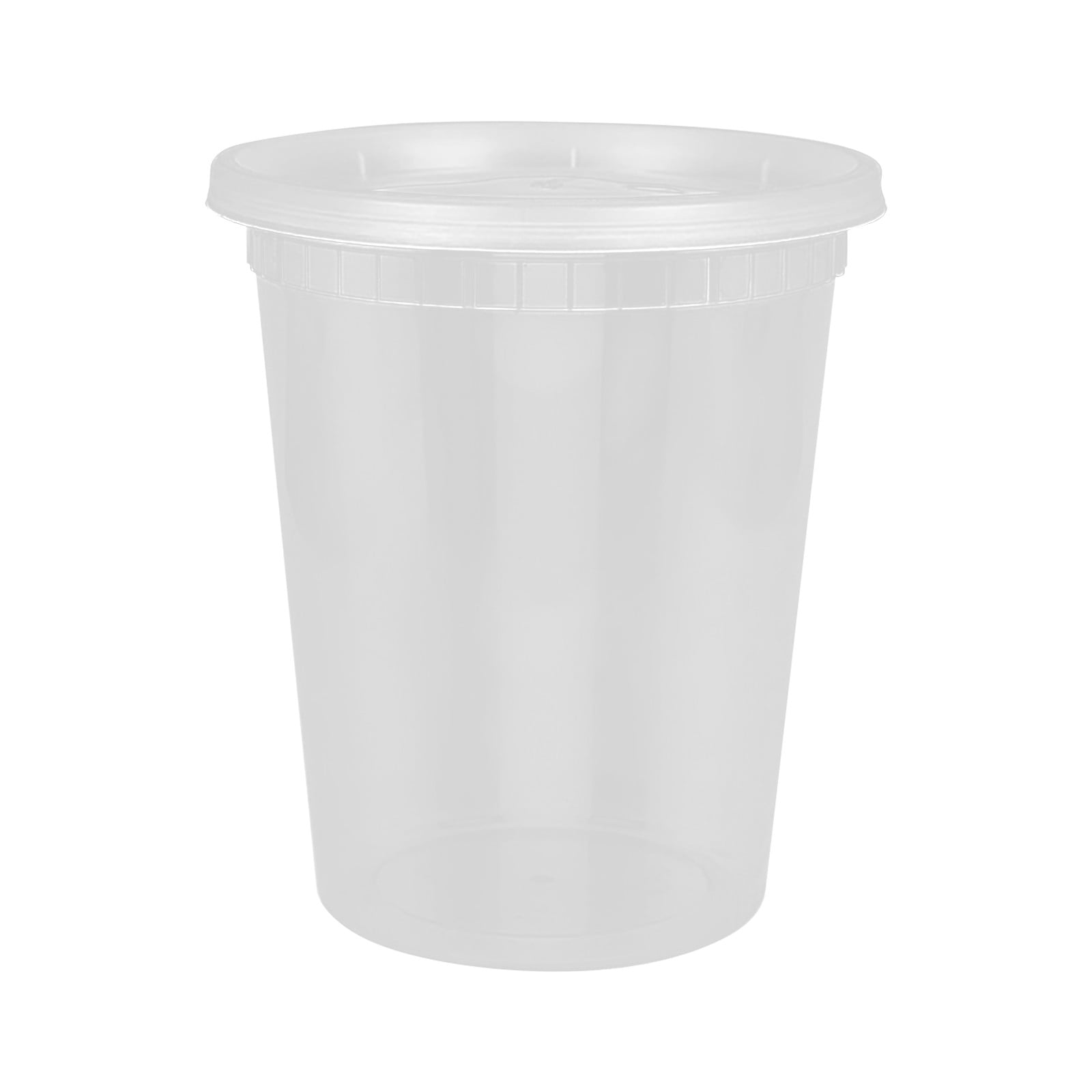 Limited Time Offers! 32Oz Thick Plastic Storage Containers with Lids ...