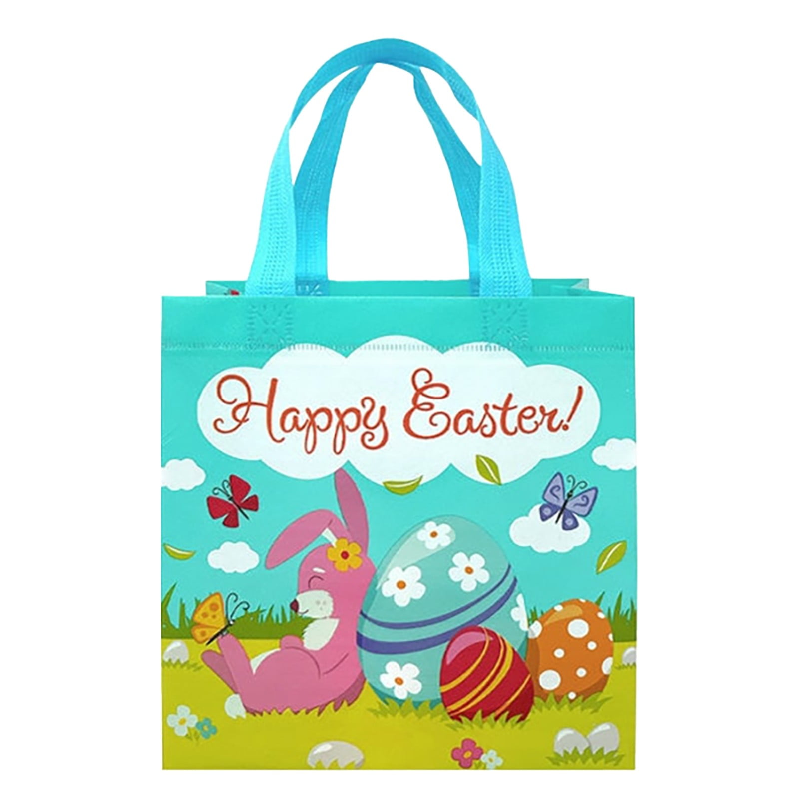 Limited Time Offers! Easter Non-Woven Bags with Handle, Reusable Easter ...