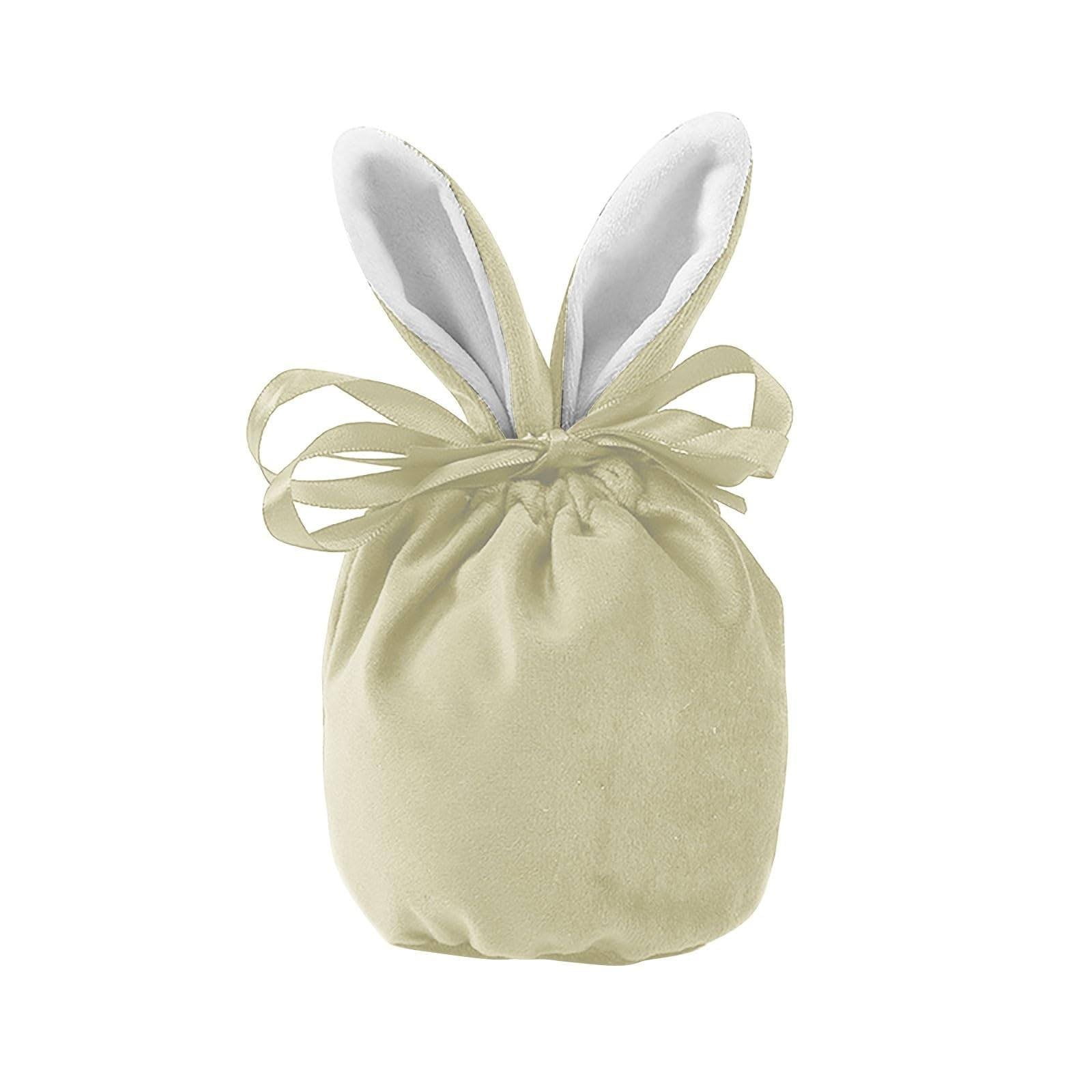 Limited Time Offers! Large Easter Drawstring Bags Bunny Gift Bags ...