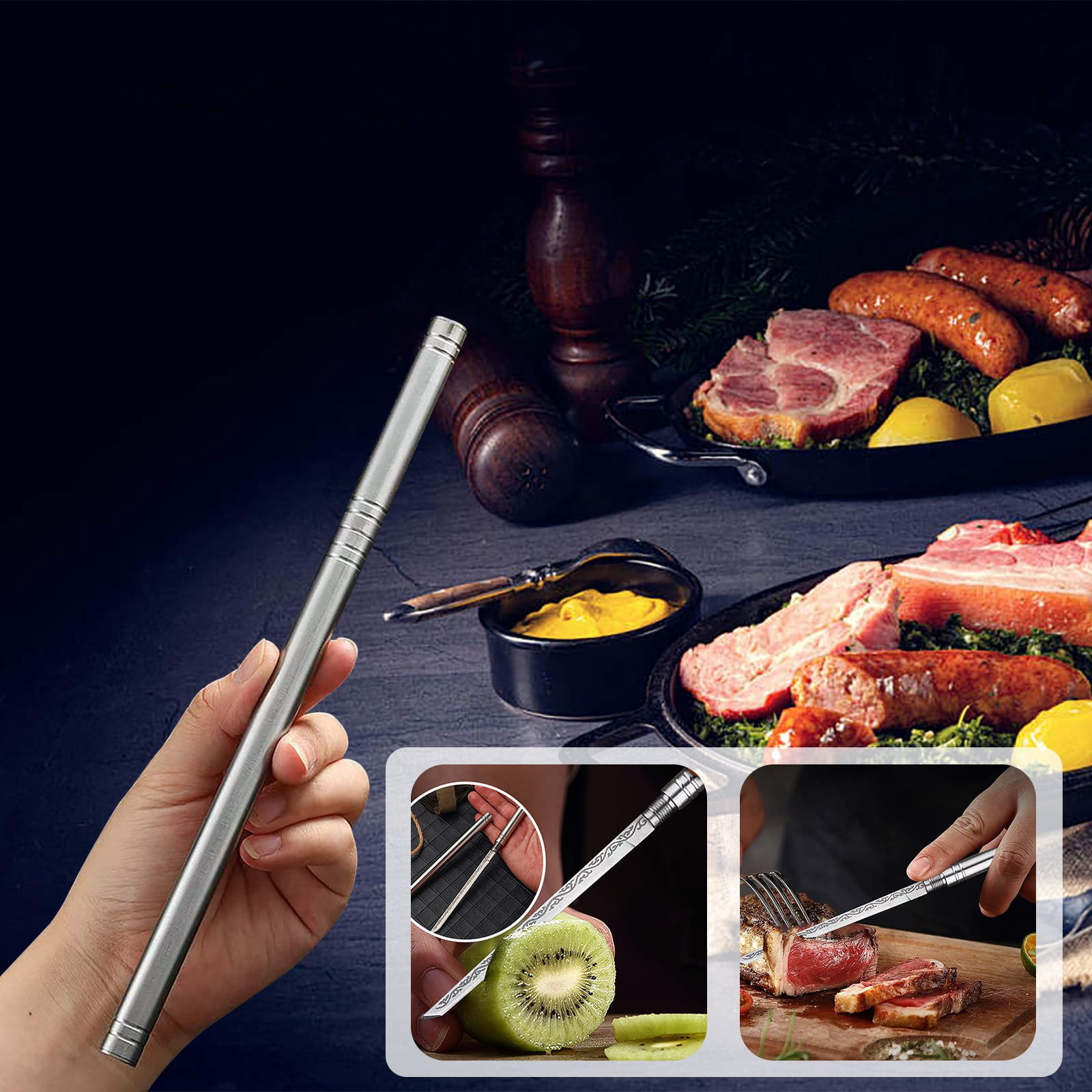 Limited Time Only! Round Stick Knife, High Hardness Fruit Knife for ...