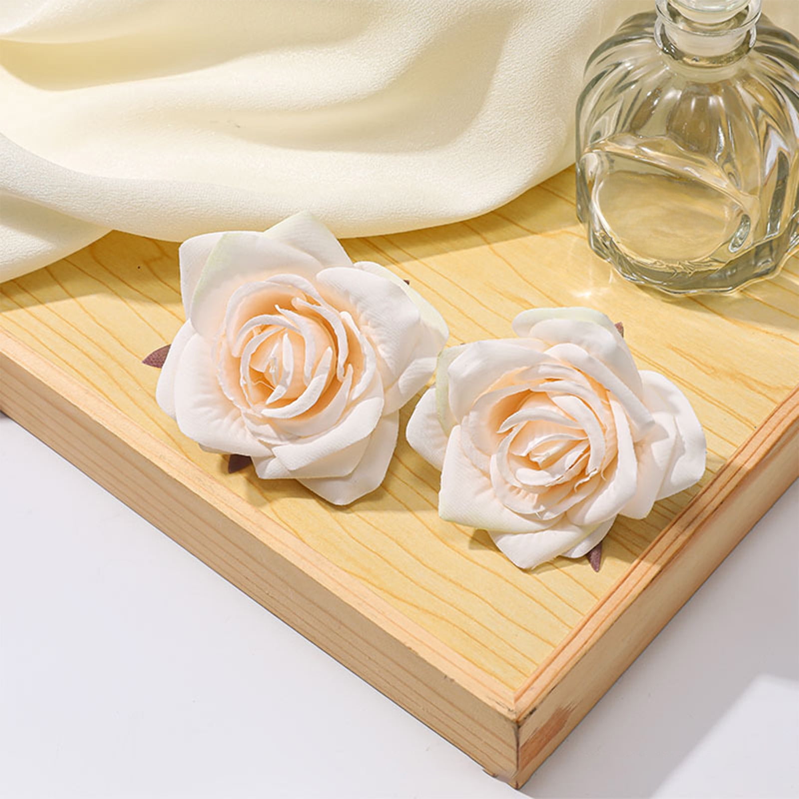Limited Time Only! Simulation Flower Head, Handmade Silk Flowers, DIY ...