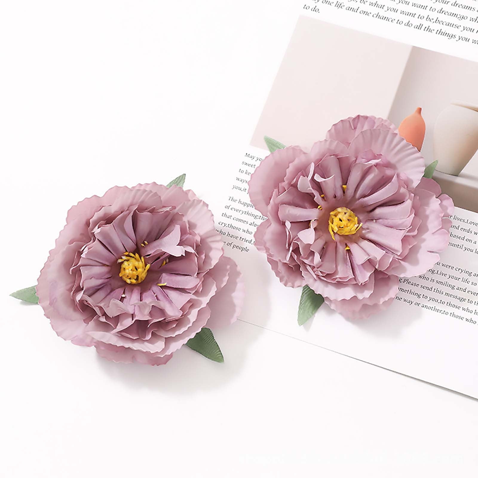 Limited Time Only! Simulation Flower Head, Handmade Silk Flowers, DIY ...