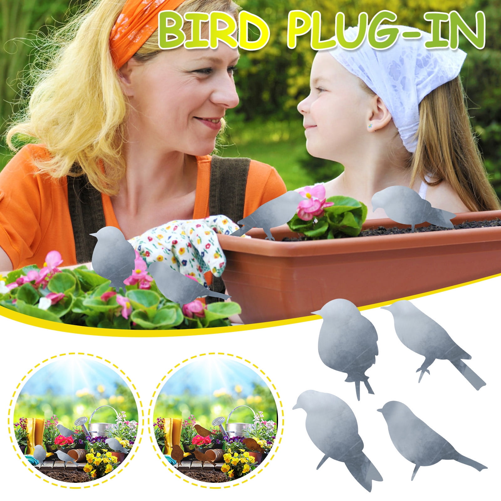 Limited Time Price Drop, Metal Bird Garden Decor, Outdoor Metal Bird ...