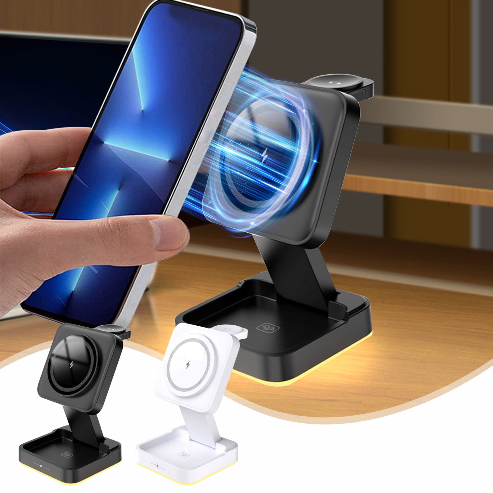 Limited Time Savings, 15W LED Wireless Charging Desk Lamp, 3 - in - 1 ...