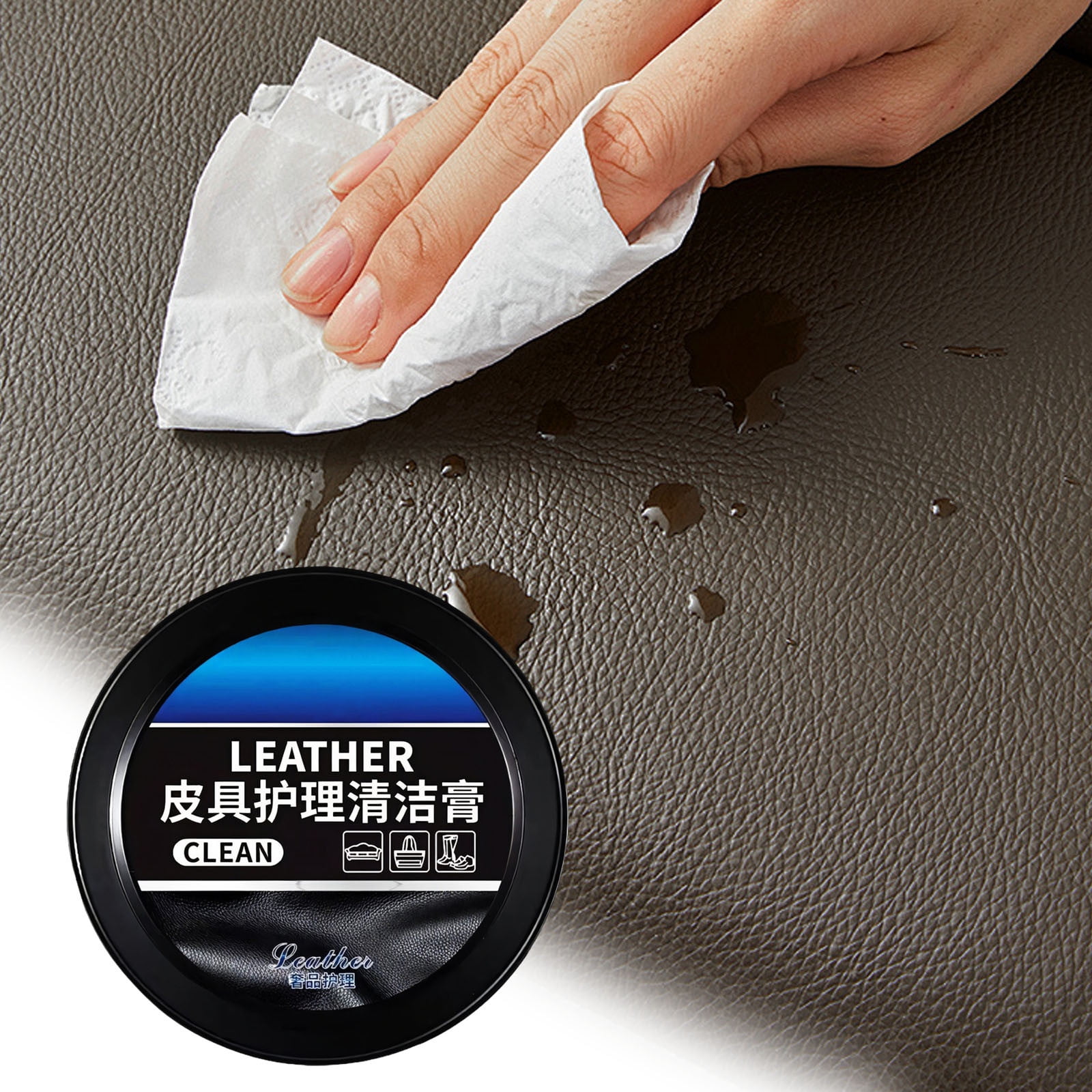 Limited Time Savings, Car Leather Stain Remover, Leather Cleaning Cream ...