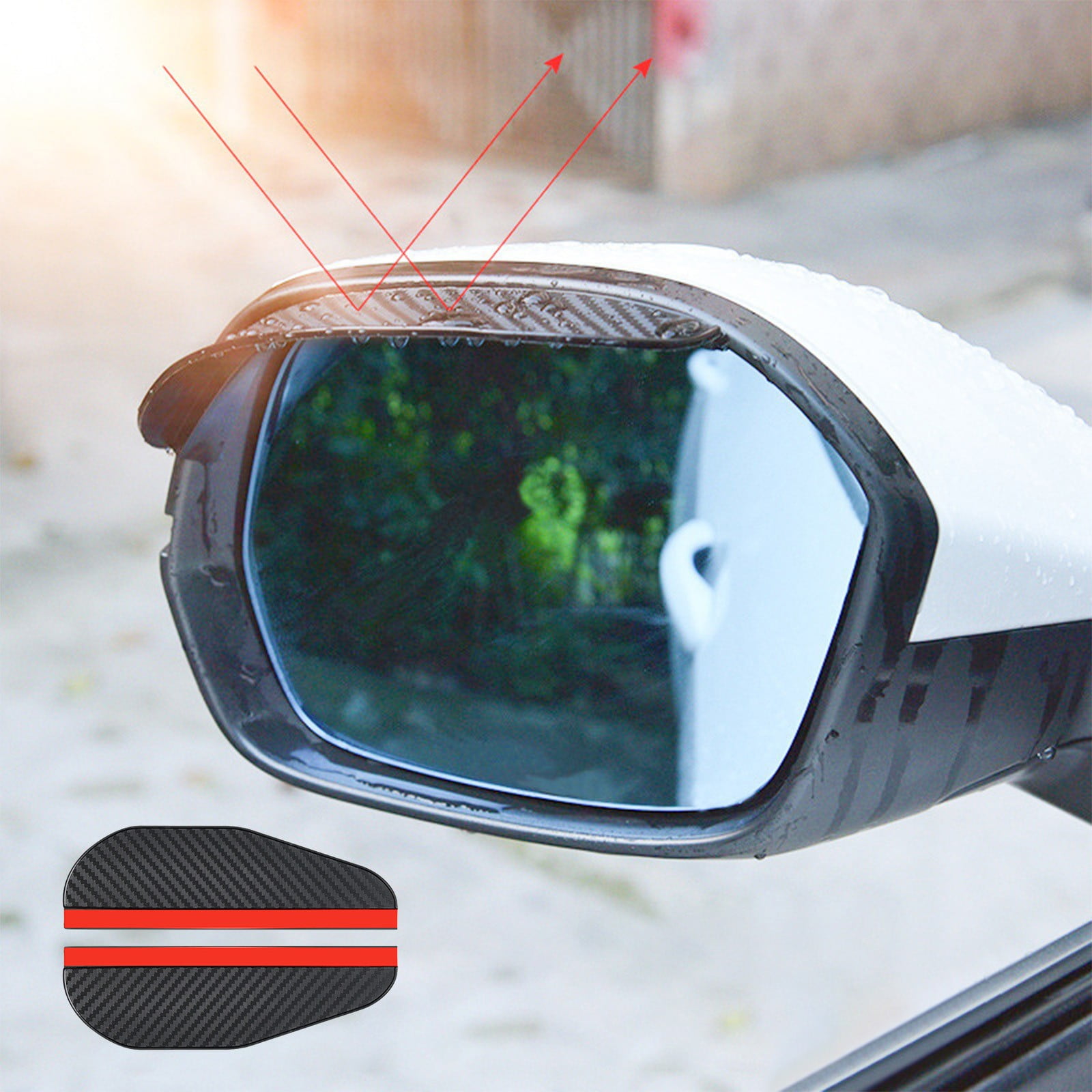 Limited Time Savings, Car Rearview Mirror Guard, PVC, Universal, PVC ...