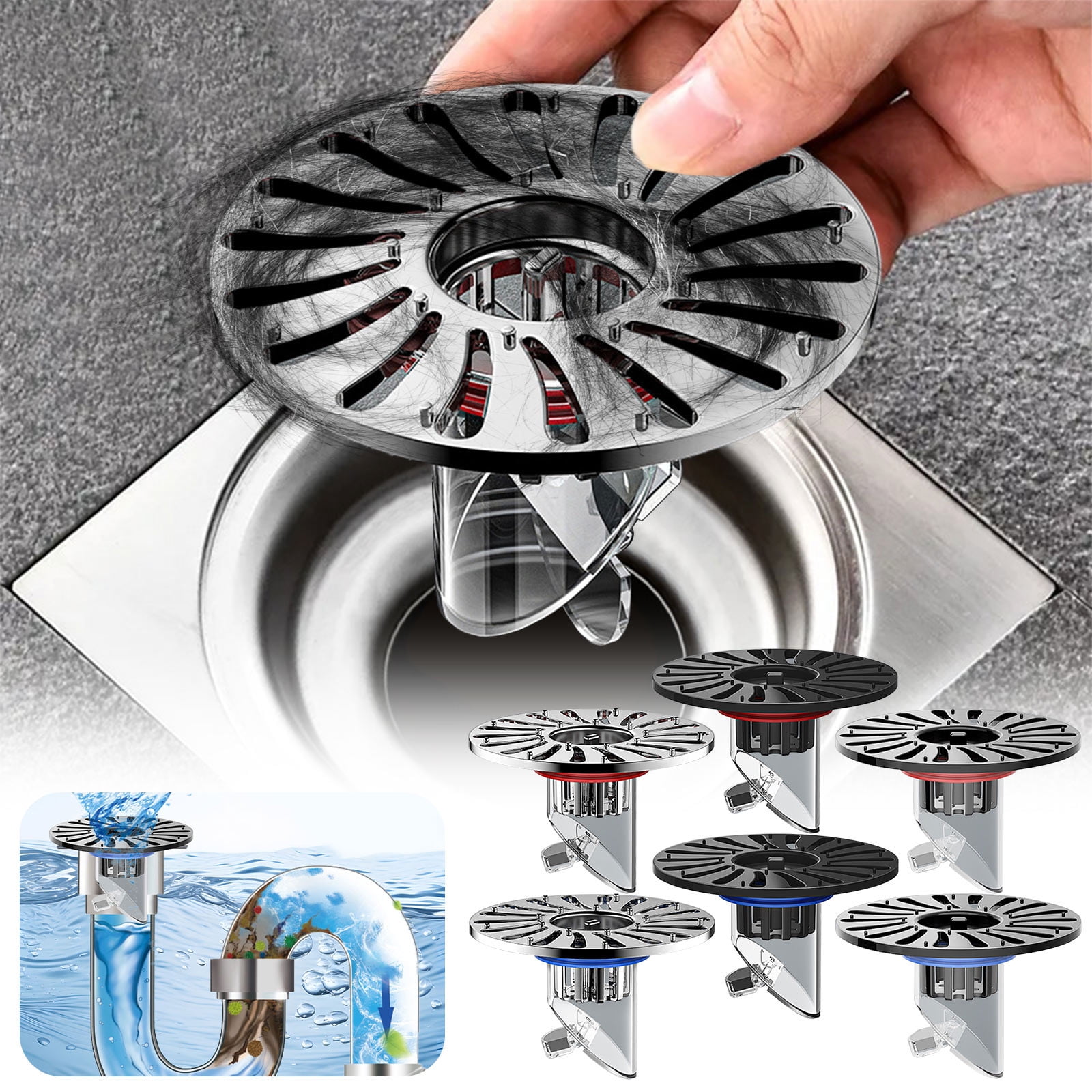 Limited Time Savings, Floor Bathroom Sewer Deodorant, Toilet Universal ...