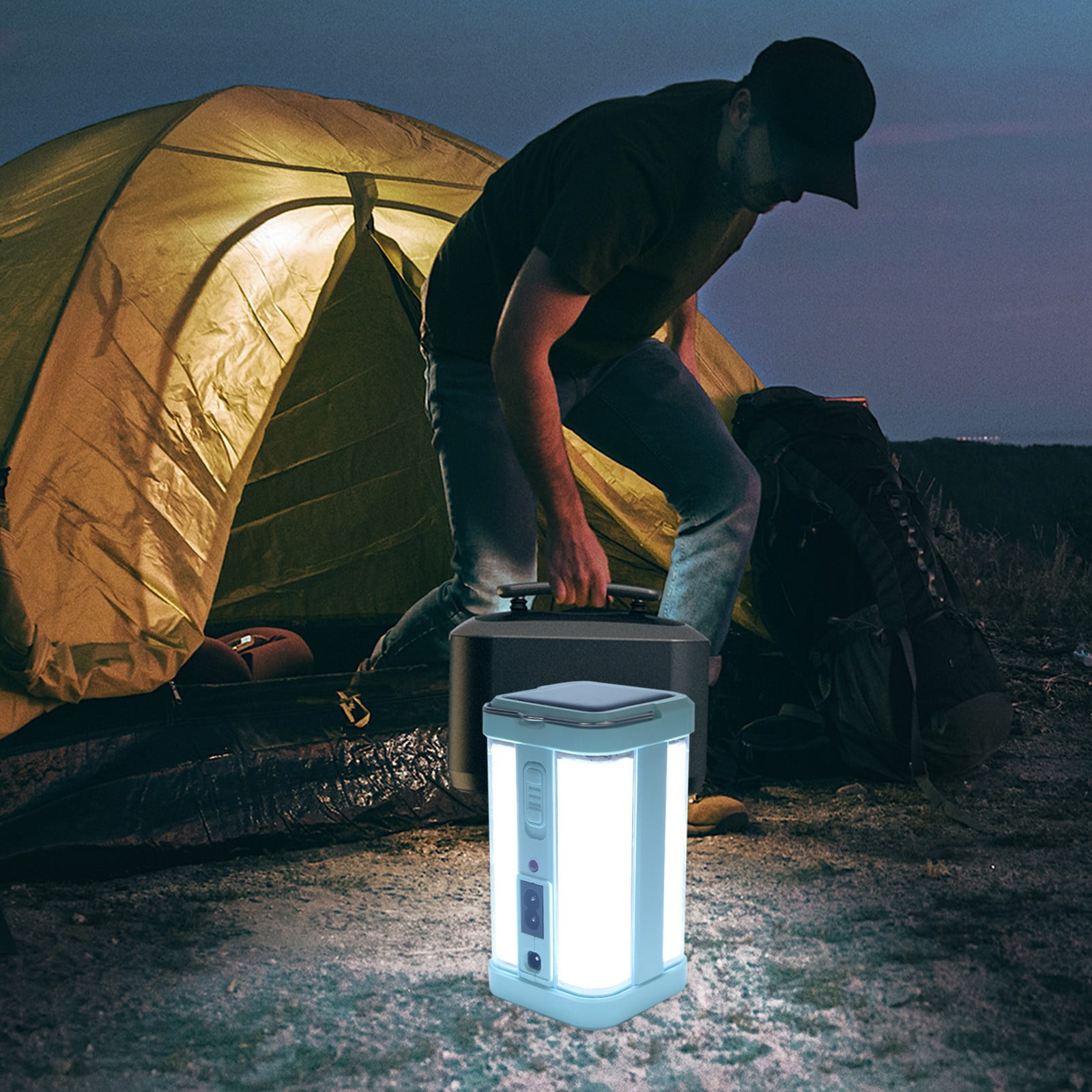 Limited Time Savings, Solar - powered Multi - function Camping Light ...