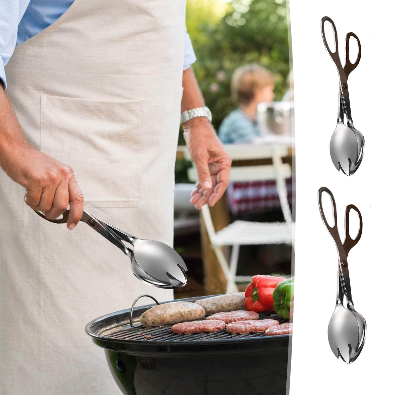 Limited Time Savings, Stainless Steel Food Tongs, Outdoor Barbecue ...
