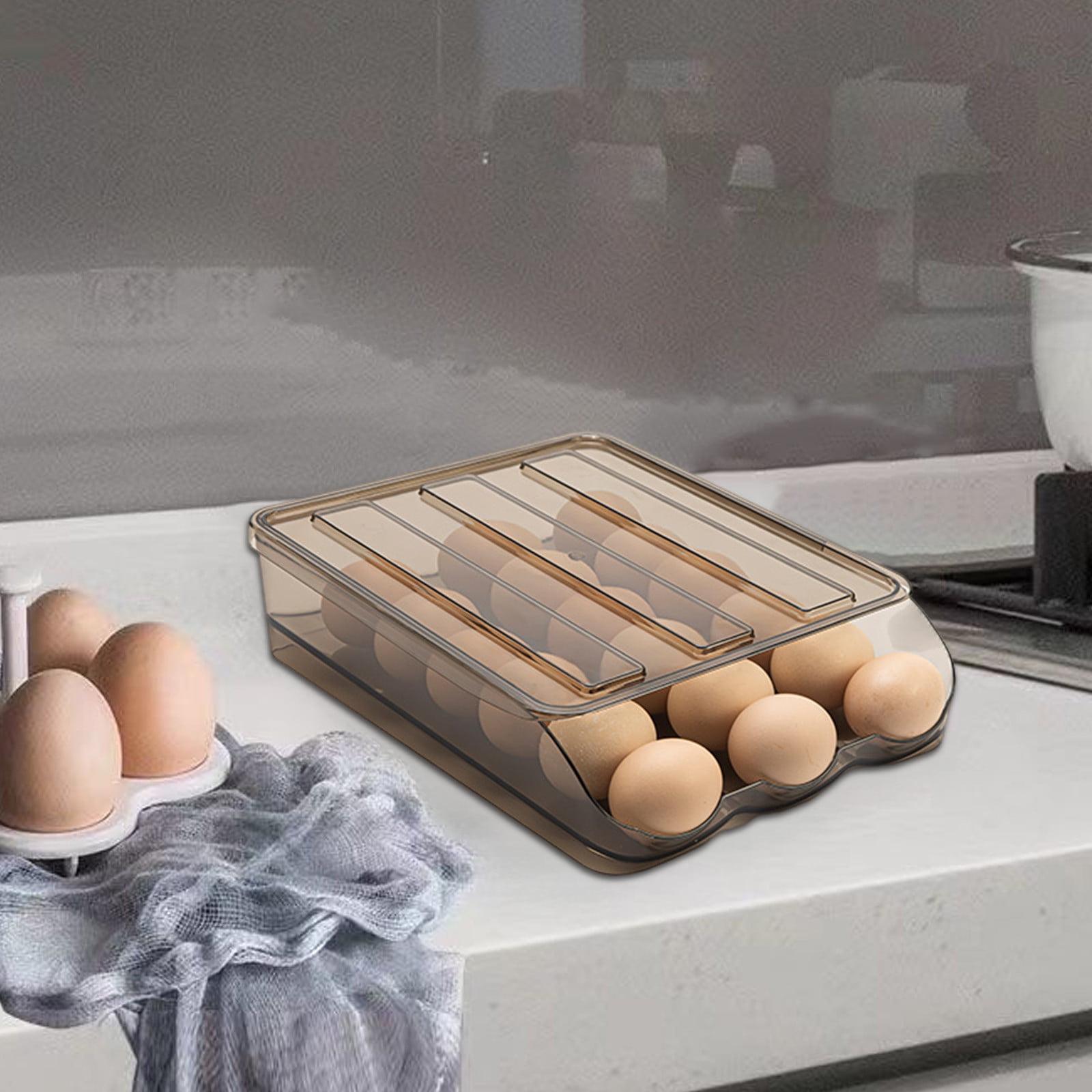 Limited Time,Storage Box, Kitchen Organizer, Sealed Compartments, Large ...