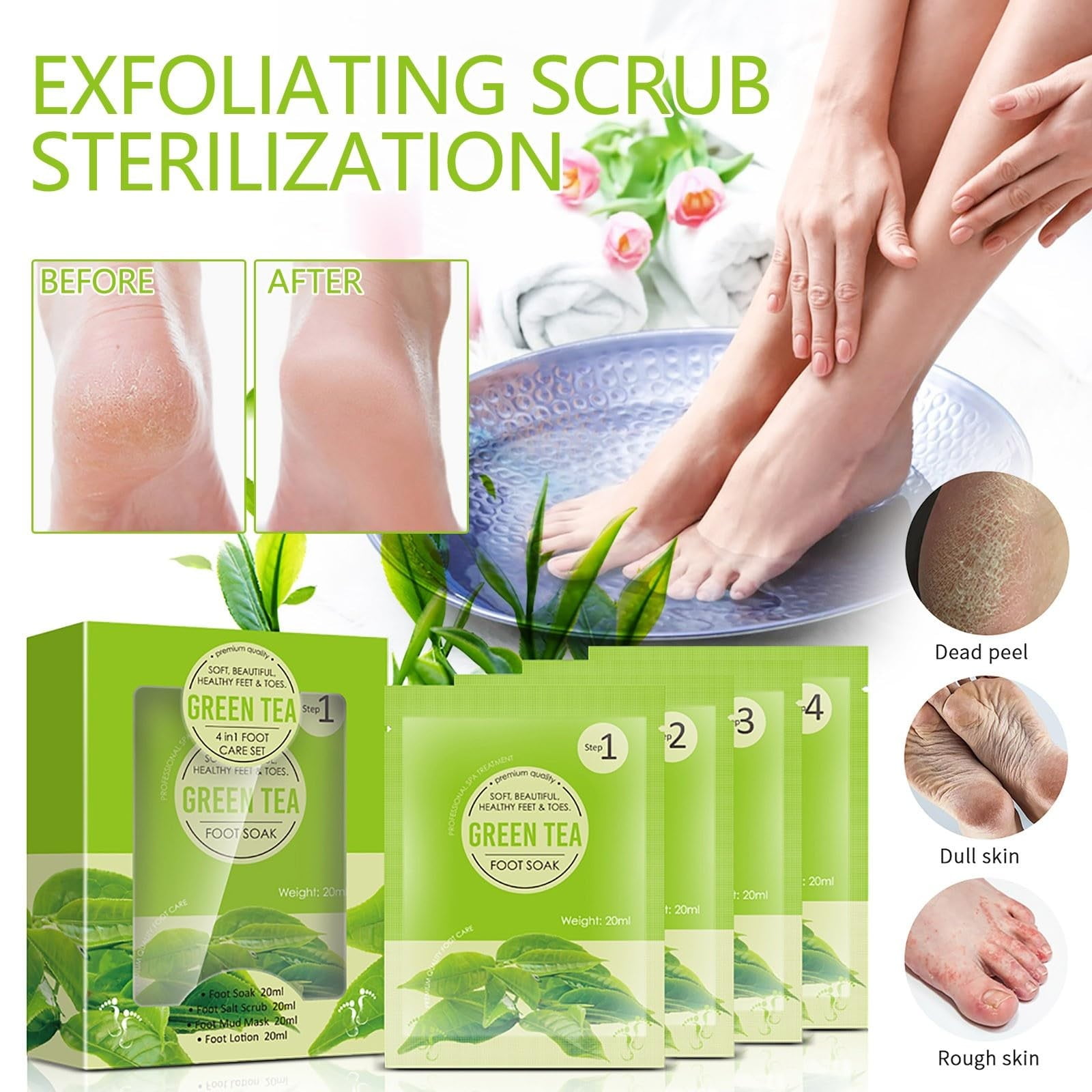Limited Time offer! WEANT Set Foot Kit Pedicure Foot Re-pair Spa ...