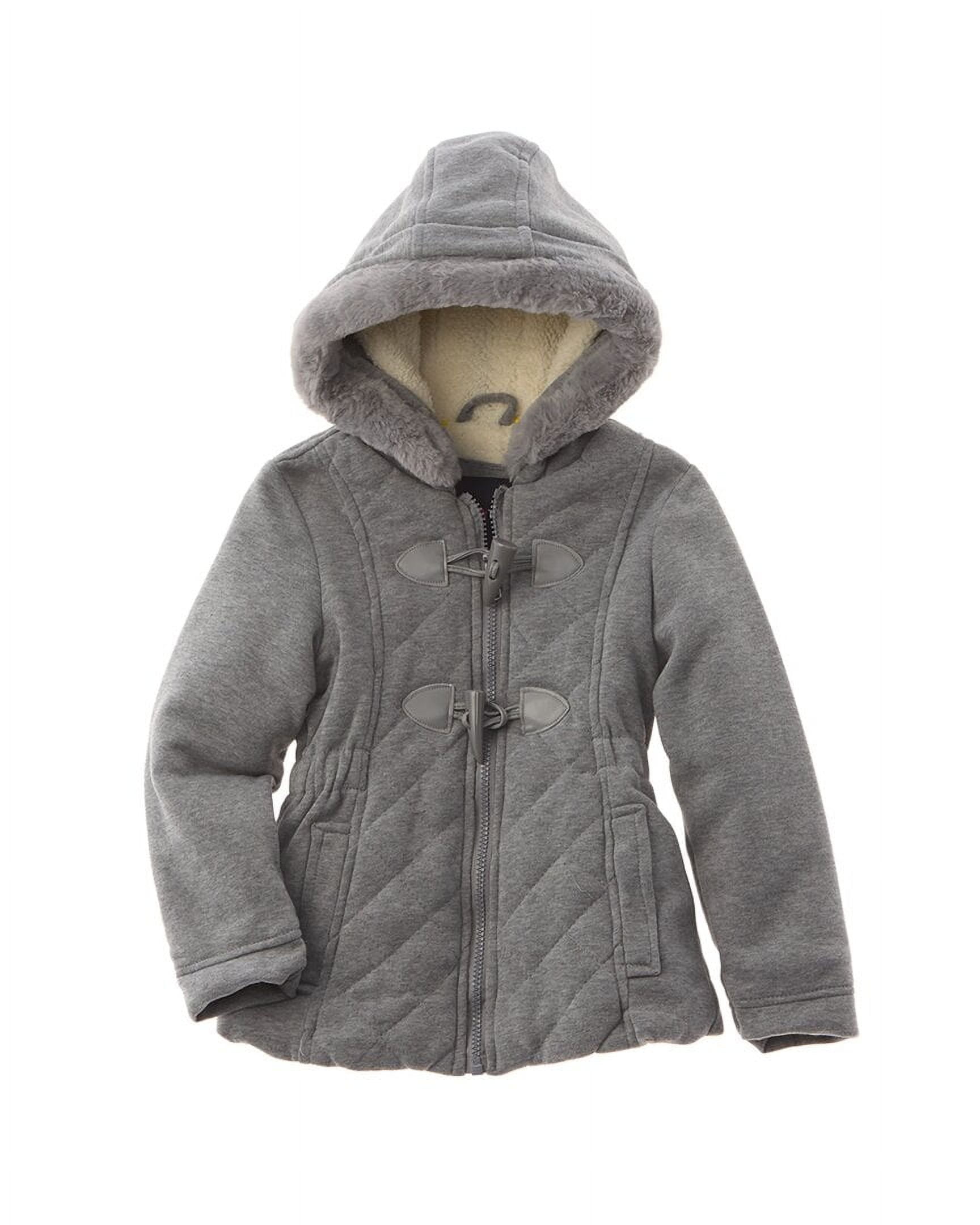 Limited Too girls Heather Fleece Toggle Closure Jacket, 4T, Grey ...