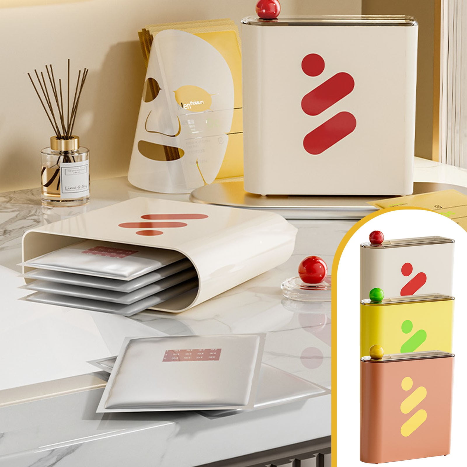 Limited Units Left, Facial Mask Storage Box, Refrigerated, Desktop ...