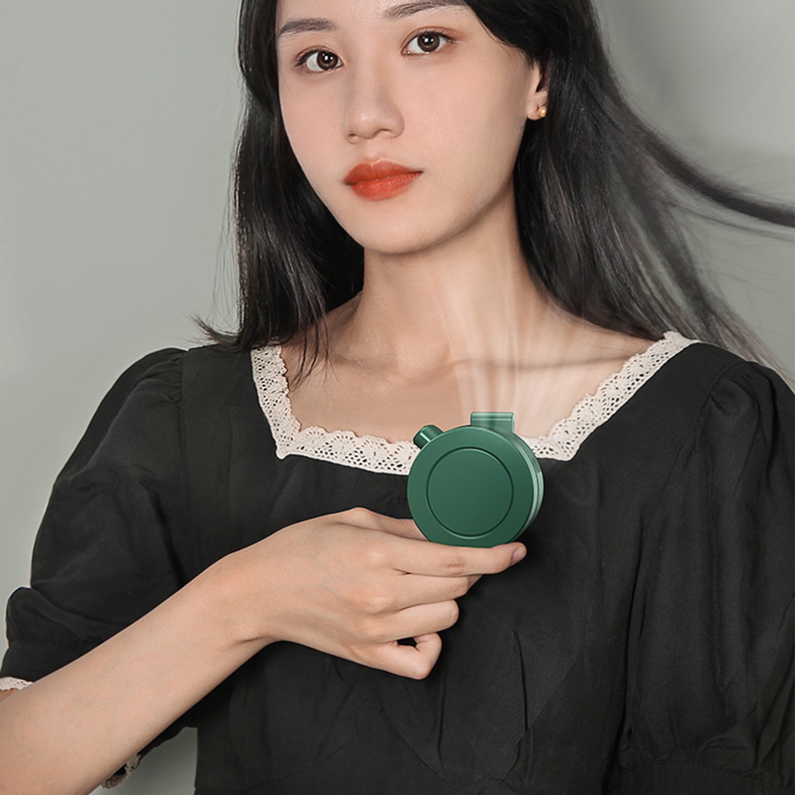 Limited Units Left, Necklace Portable Fan, USB Rechargeable, 900mAh ...